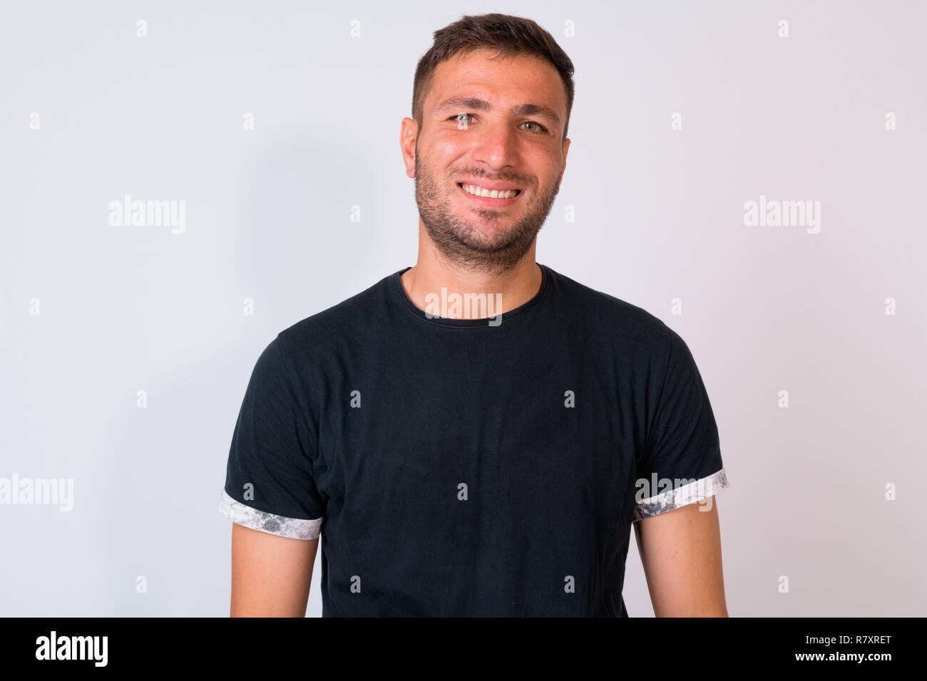 Happy persian man smiling against hi-res stock photography and images ...