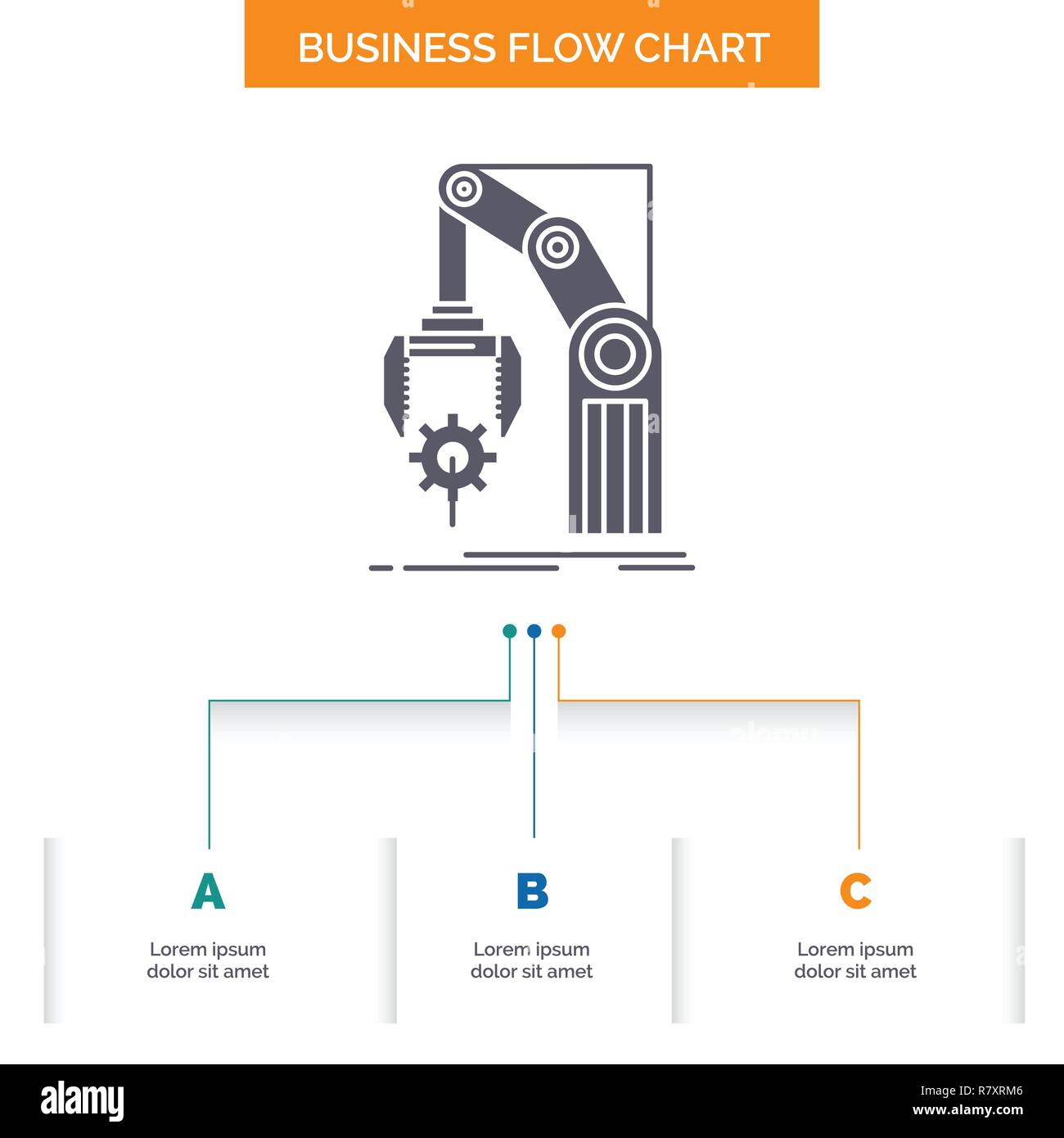 Flow conveyor Stock Vector Images - Alamy