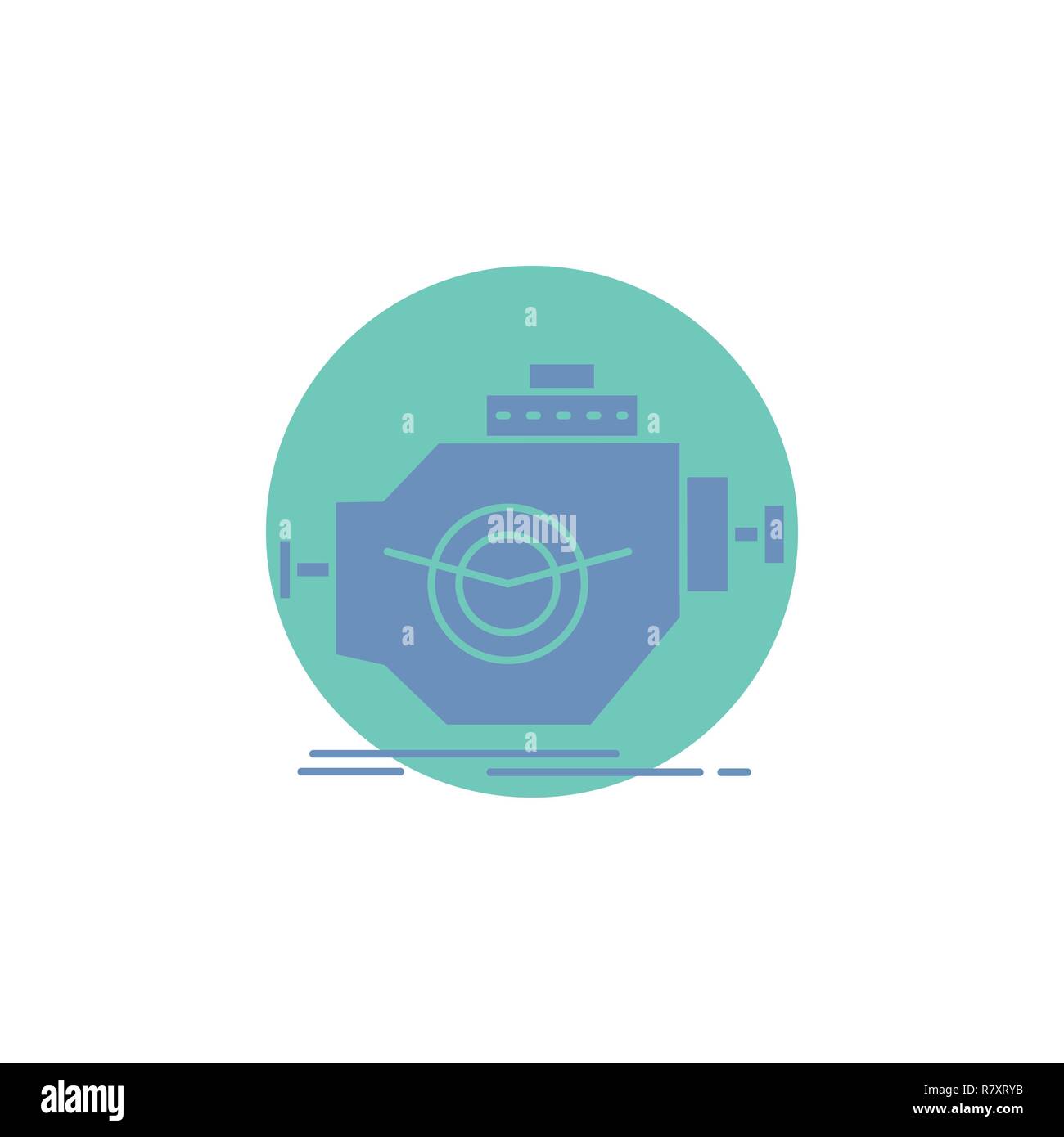 Engine motor cylinder piston Stock Vector Images - Alamy