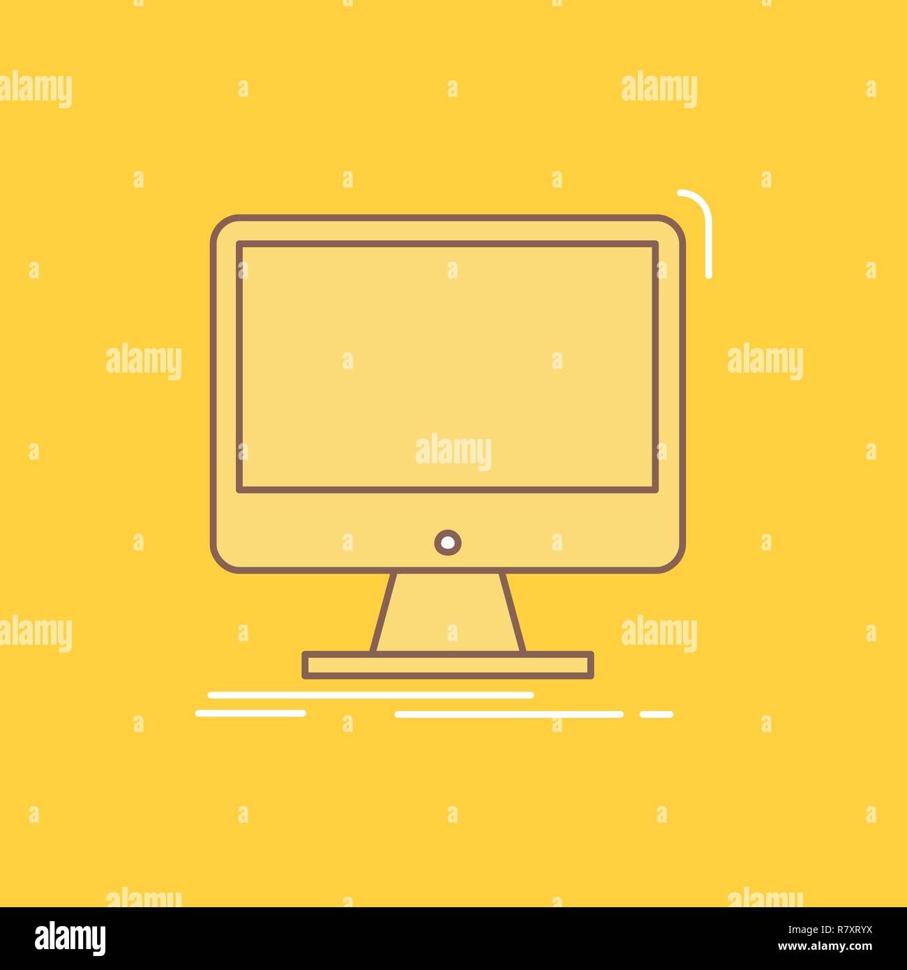 Analytics Processing Dashboard Data Stats Flat Line Filled Icon