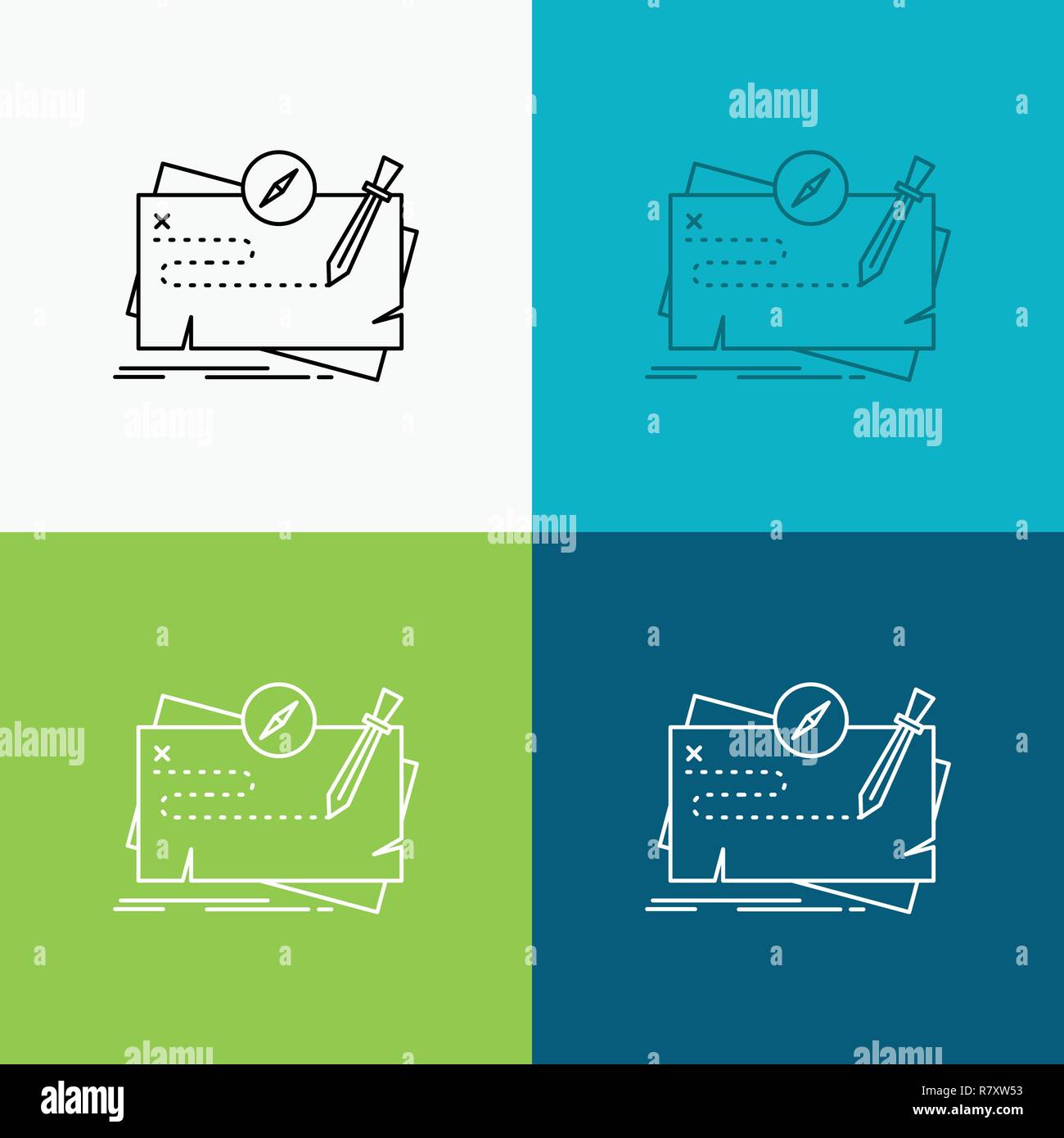 Bridge over the sea Stock Vector Images - Alamy