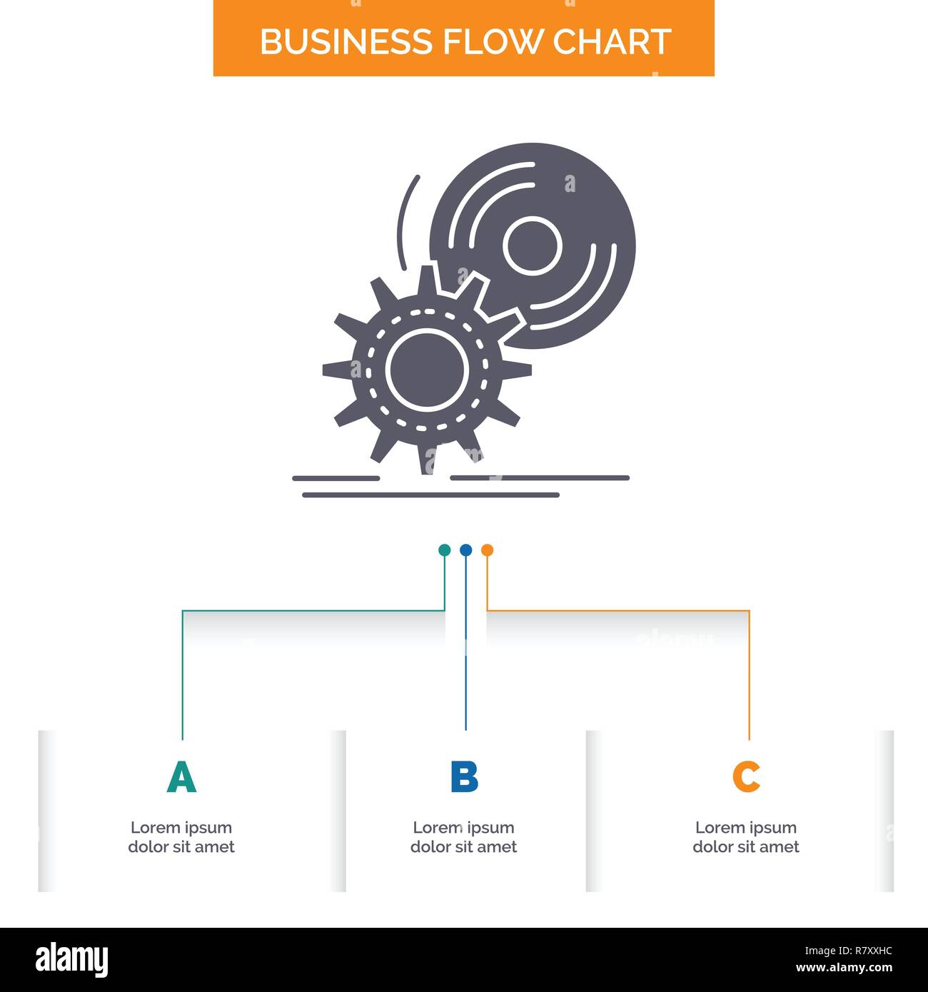 Empty flow chart Stock Vector Images - Alamy