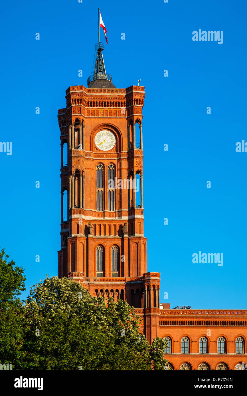 Berlin red city hall hi-res stock photography and images - Alamy