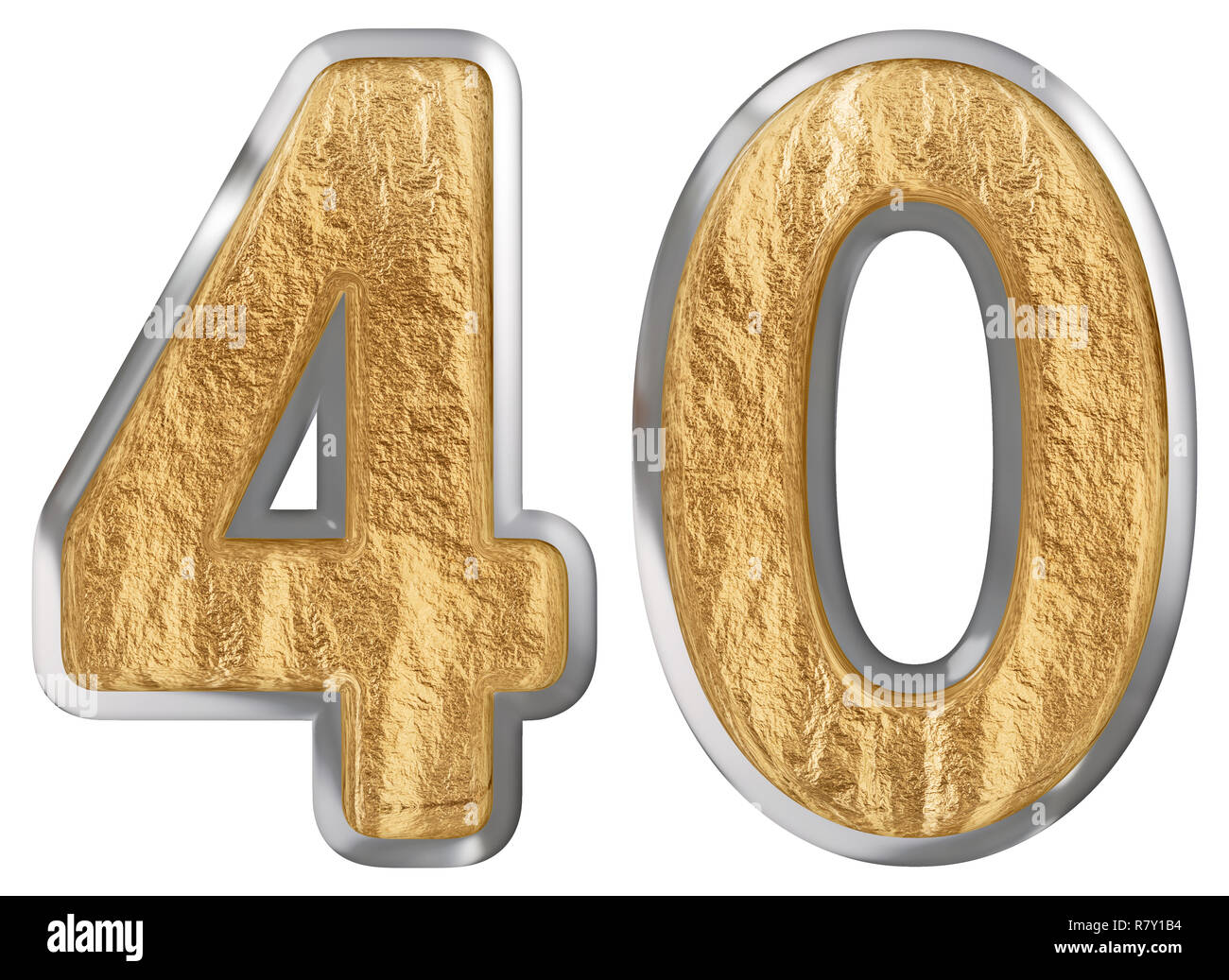Numeral 40, forty, four, isolated on white background, 3d render Stock ... Numeral 40, forty, four, isolated on white background, 3d render Stock ...