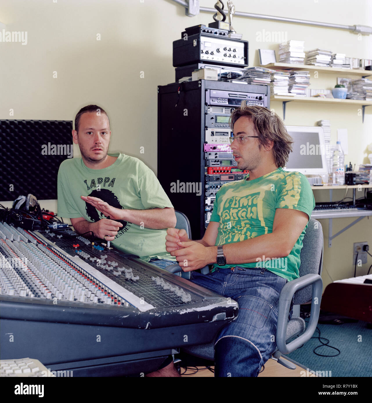 Basement Jaxx, English Electronic duo Felix Buxton and Simon Ratcliffe ...