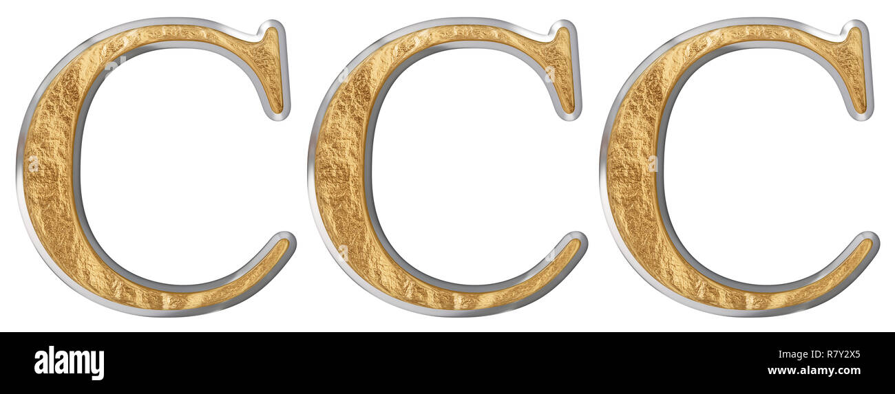 Ccc symbol hi-res stock photography and images - Alamy