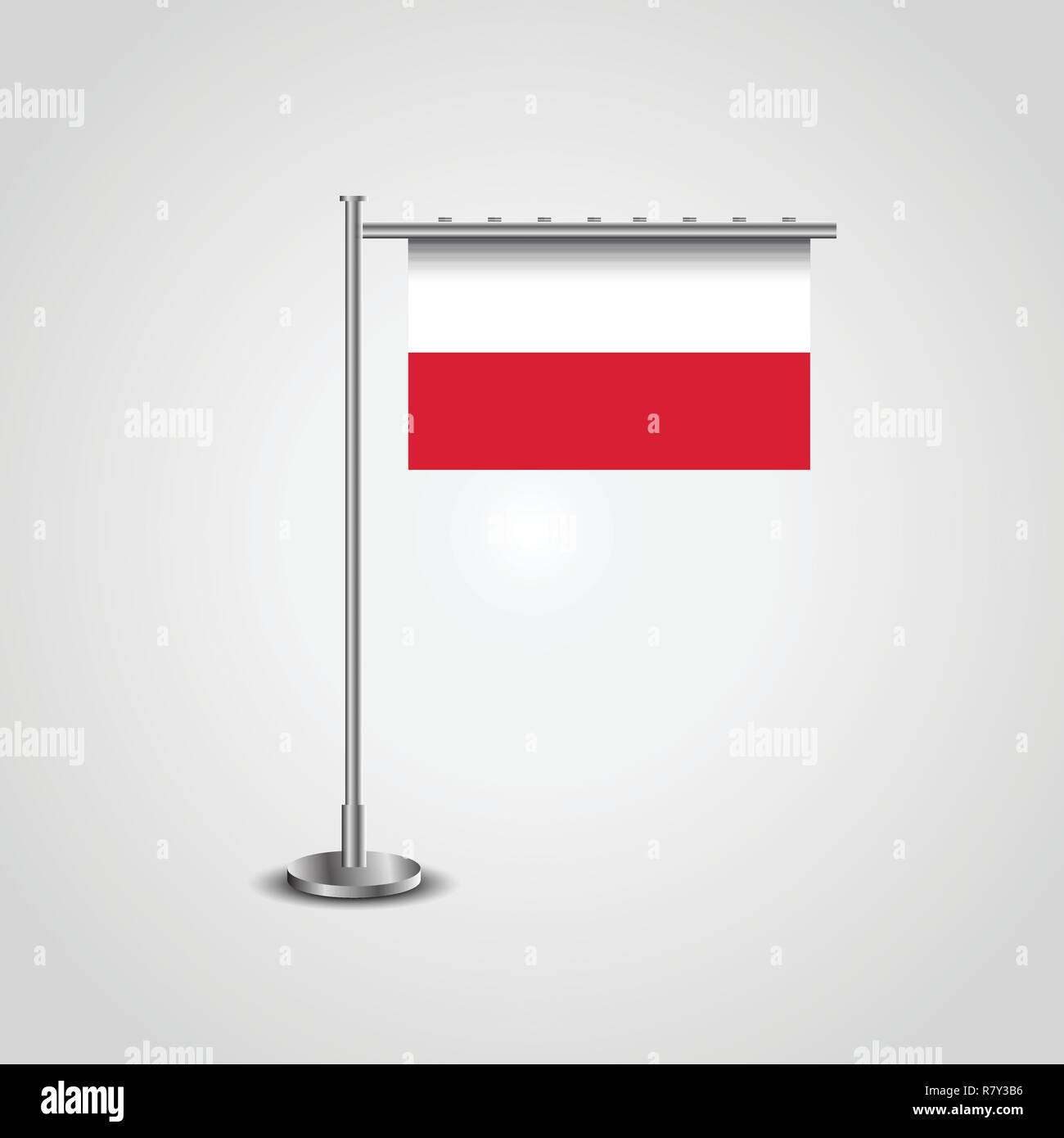 Vector flag pol hi-res stock photography and images - Alamy