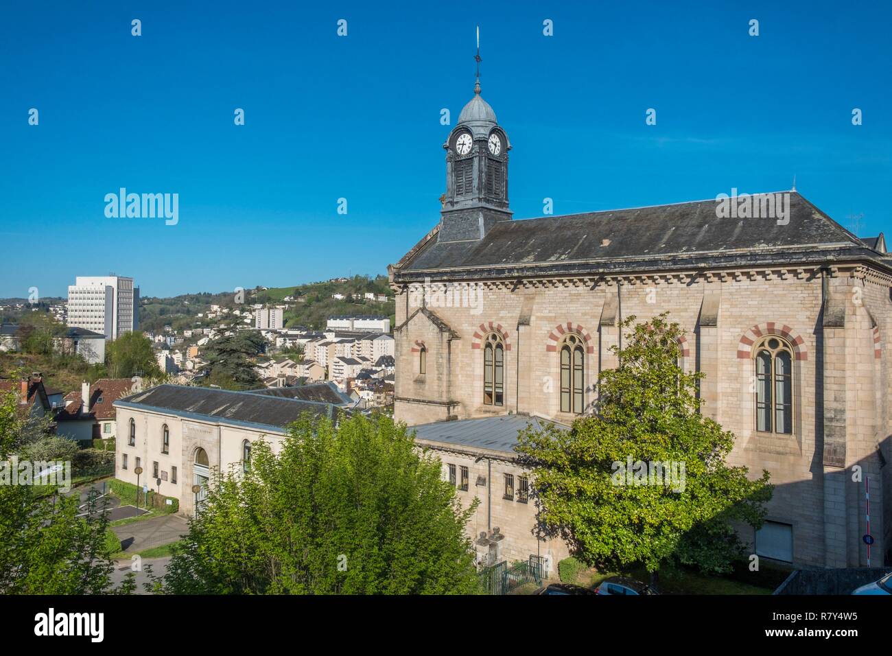 France, Correze, Tulle, Hotel du Department, General Council, Vezere ...