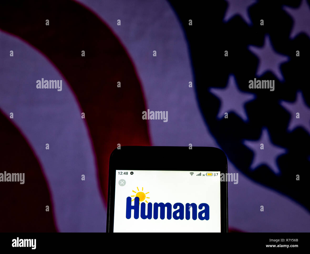 Humana logo hi-res stock photography and images - Alamy