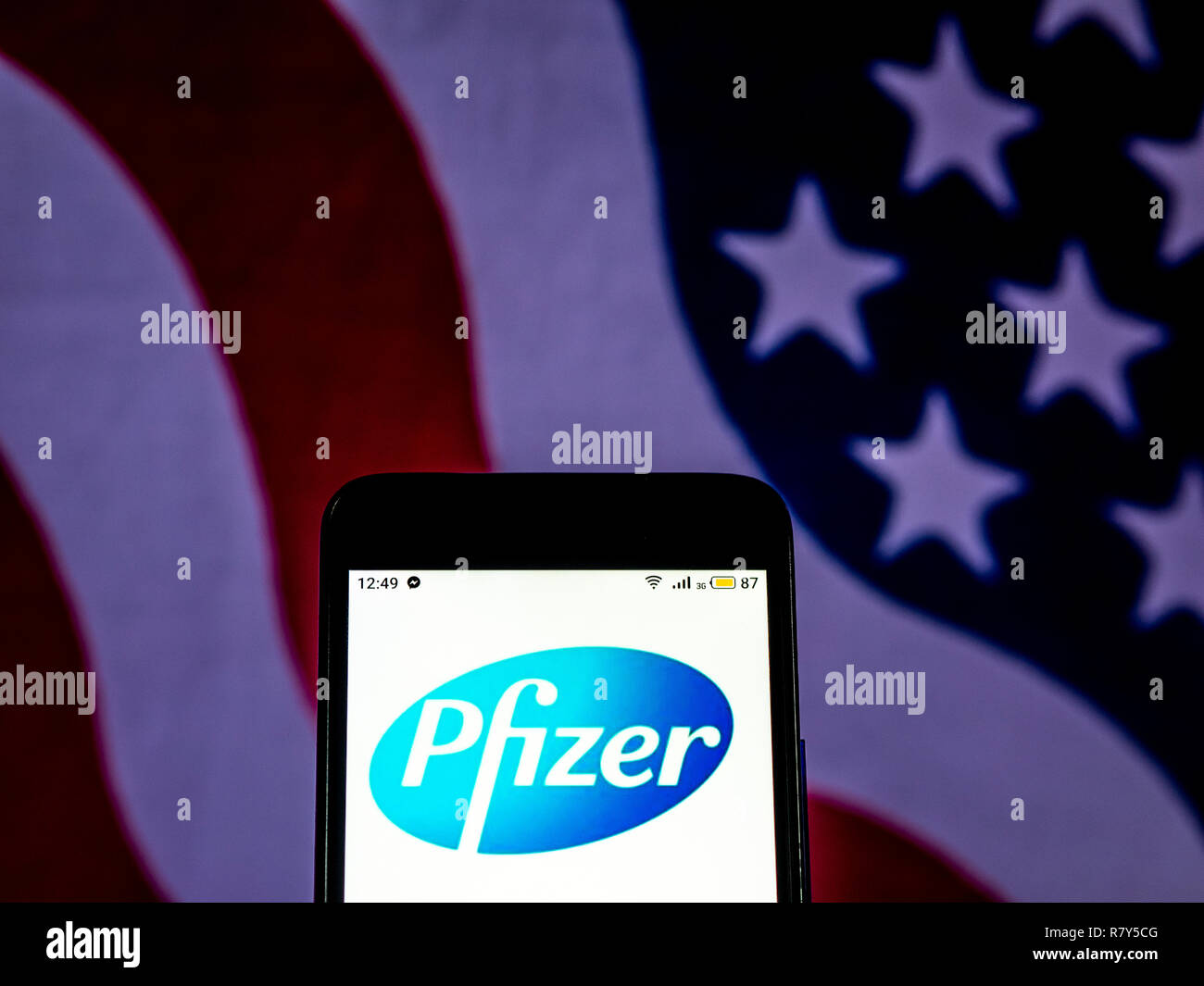 Us pharmaceutical company pfizer hi-res stock photography and images ...