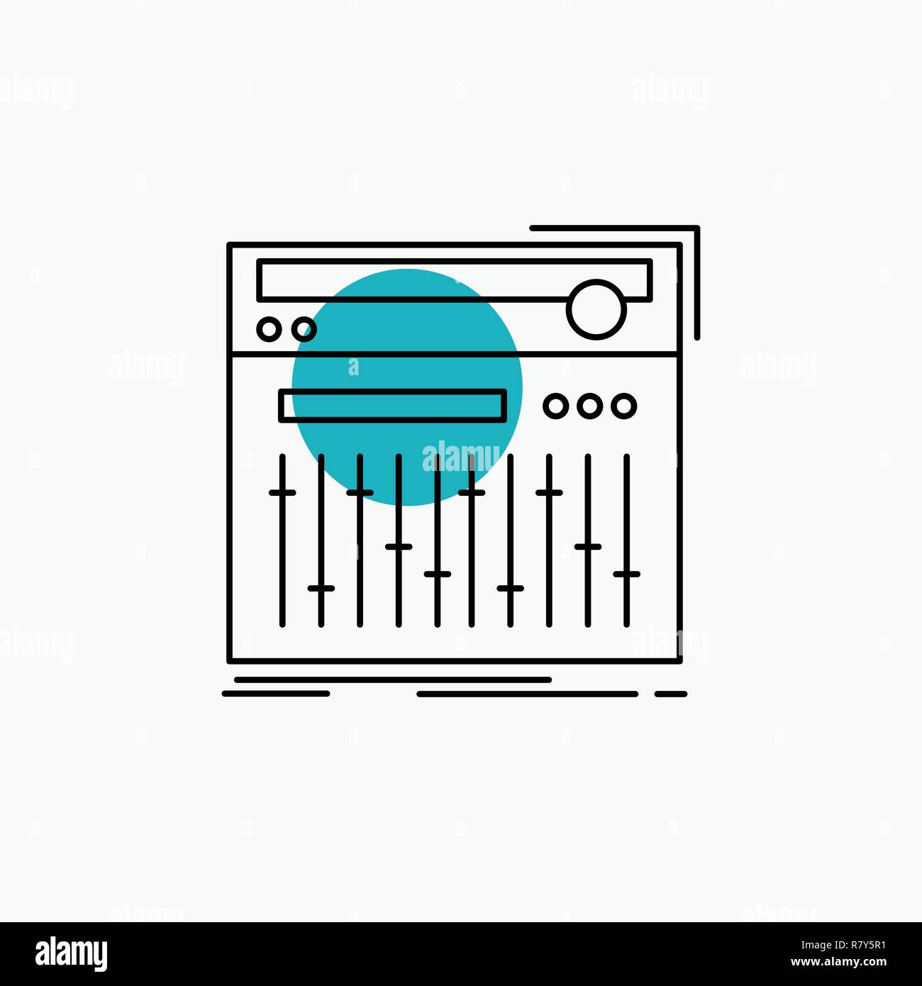 Controller Buttons Stock Vector Images - Alamy