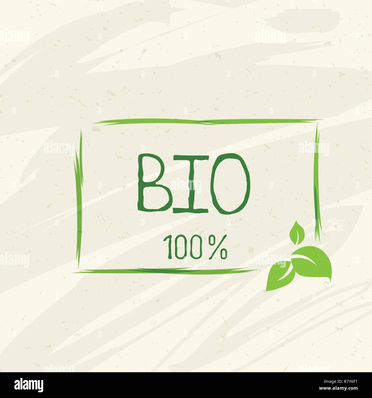 Bio healthy organic food label and high quality product badges. Eco ...
