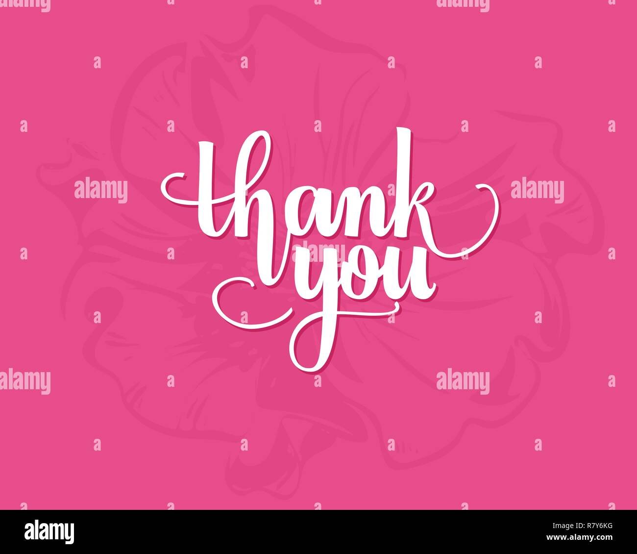 Be happy greating card hand lettering text, brush ink calligraphy ...