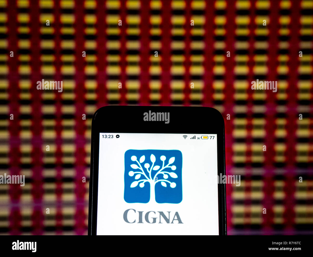 Cigna logo hi-res stock photography and images - Alamy