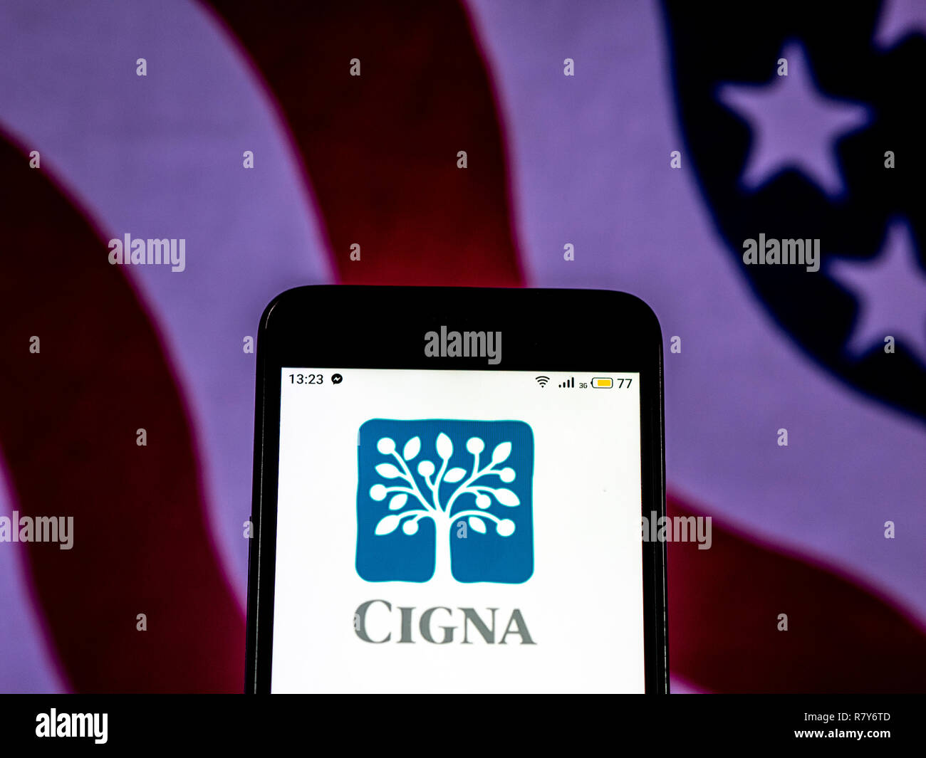 Cigna logo hi-res stock photography and images - Alamy