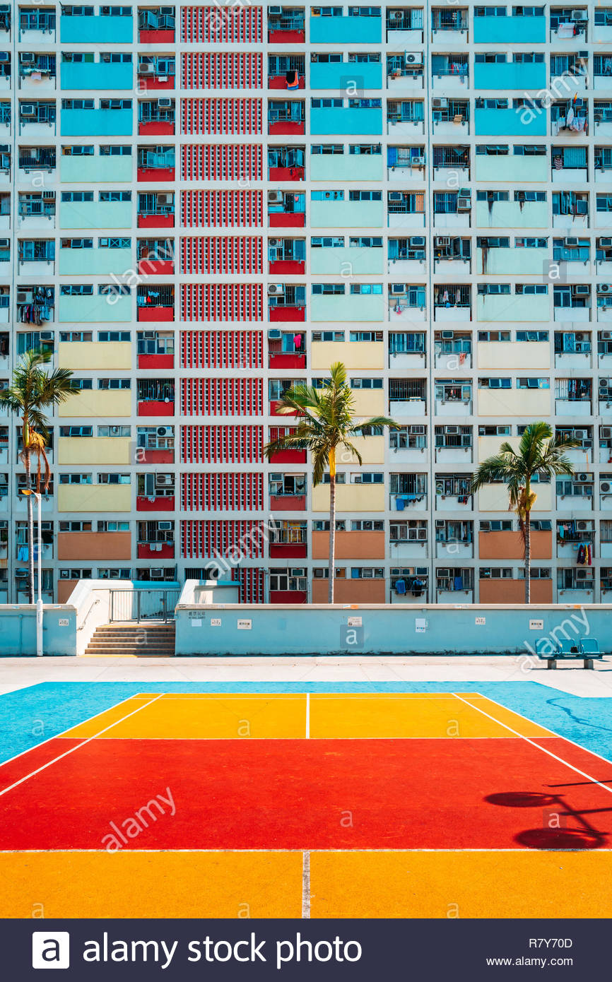 Colorful Basketball Court Stock Photos & Colorful Basketball Court ...