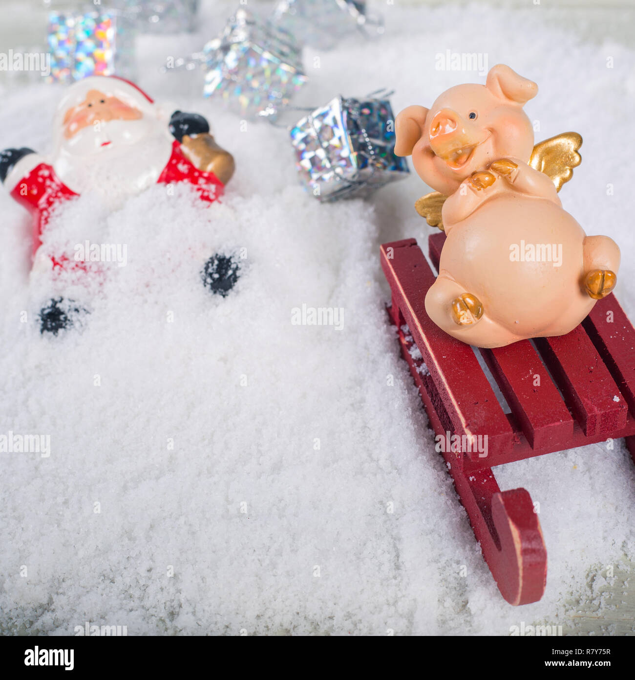 Santa sleigh crash hi-res stock photography and images - Alamy