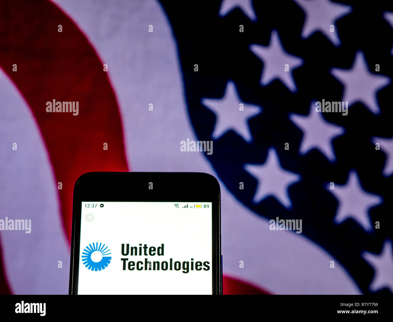 United Technologies Corporation Aircraft manufacturing company logo ...