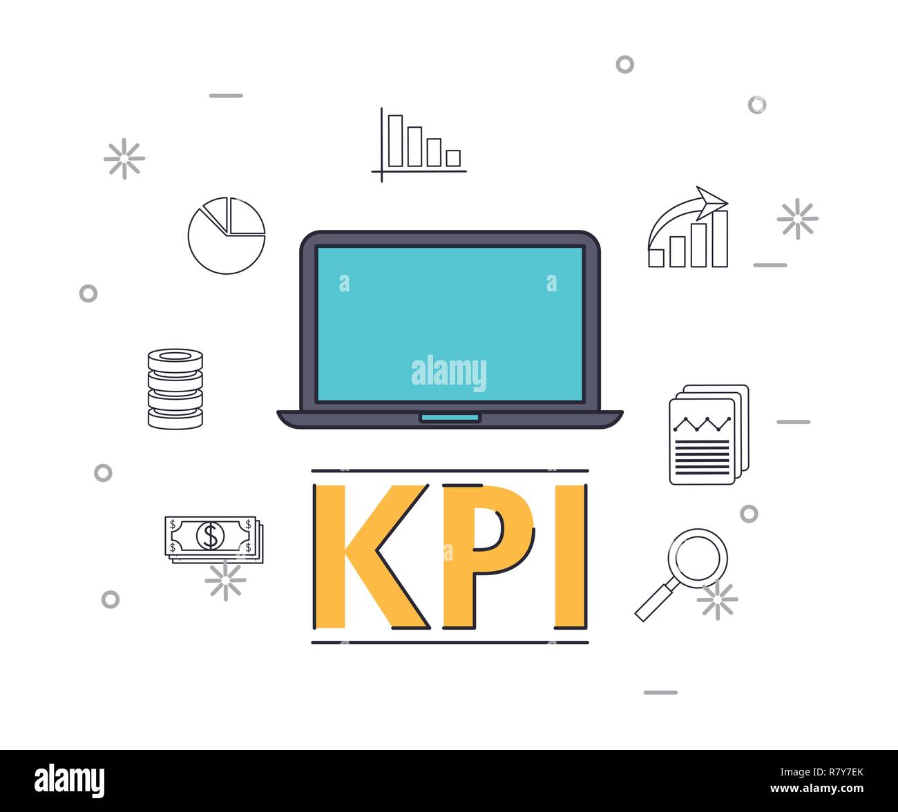key performance indicator Stock Vector Image & Art - Alamy