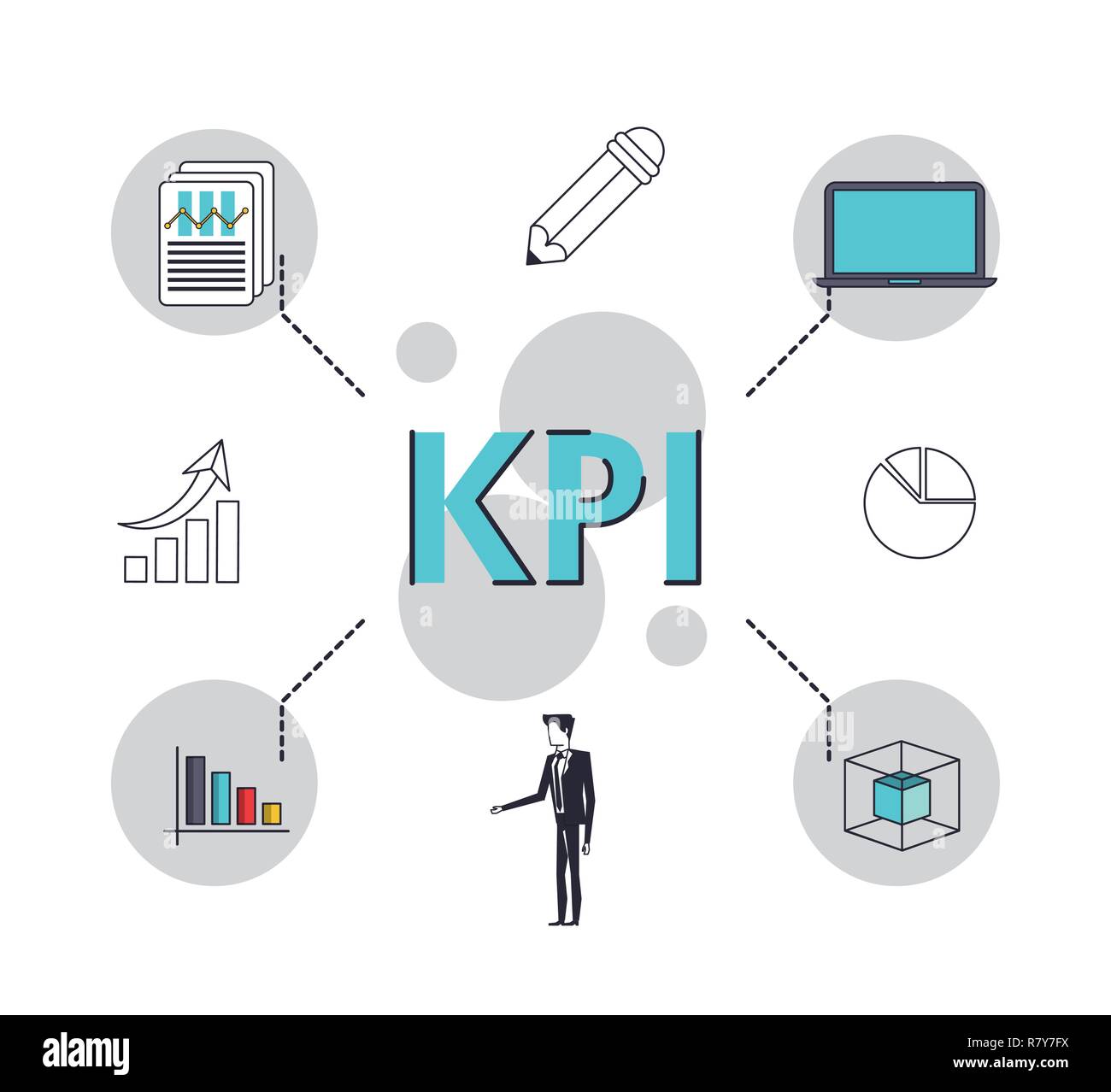 key performance indicator Stock Vector Image & Art - Alamy