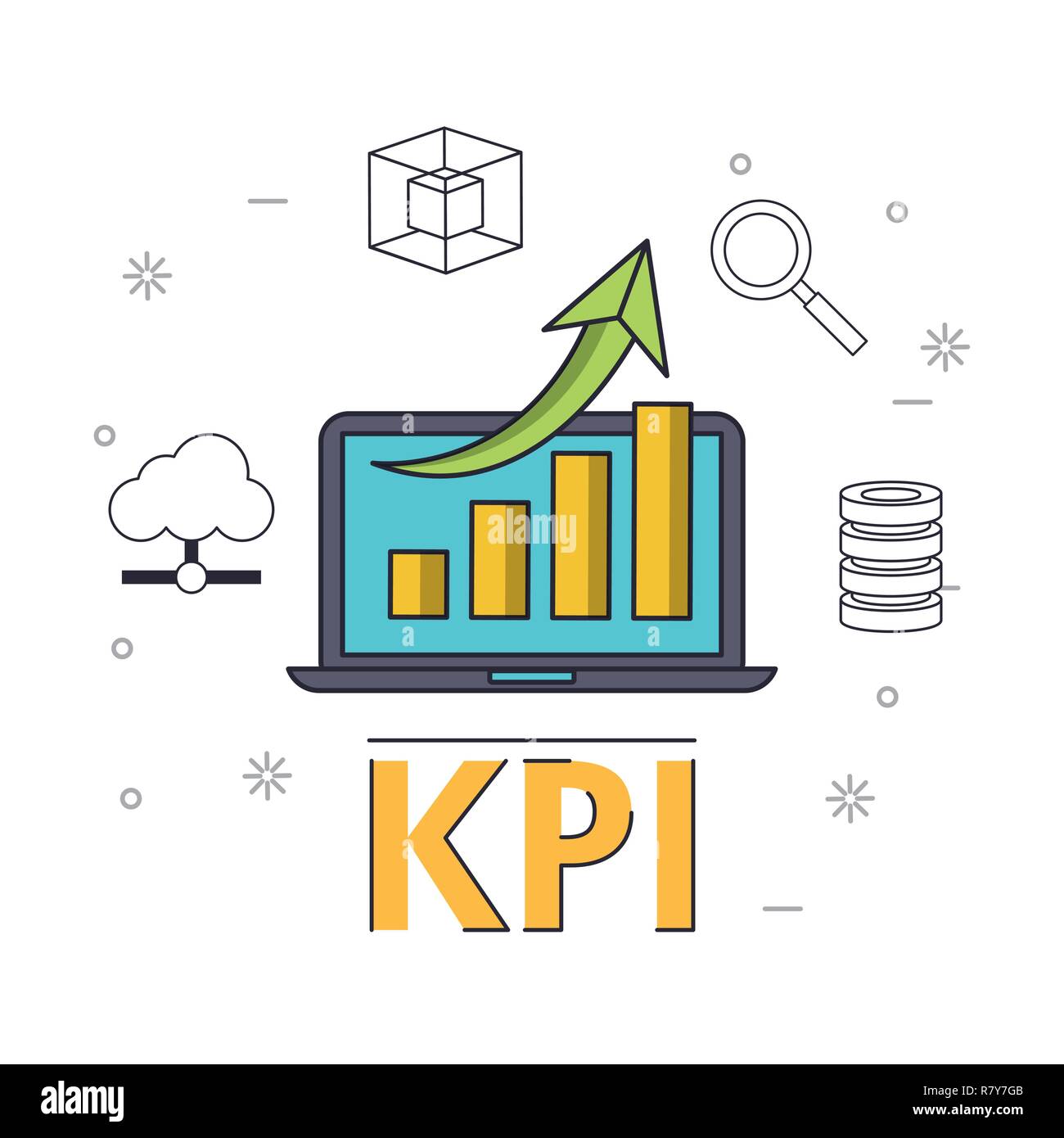key performance indicator Stock Vector Image & Art - Alamy
