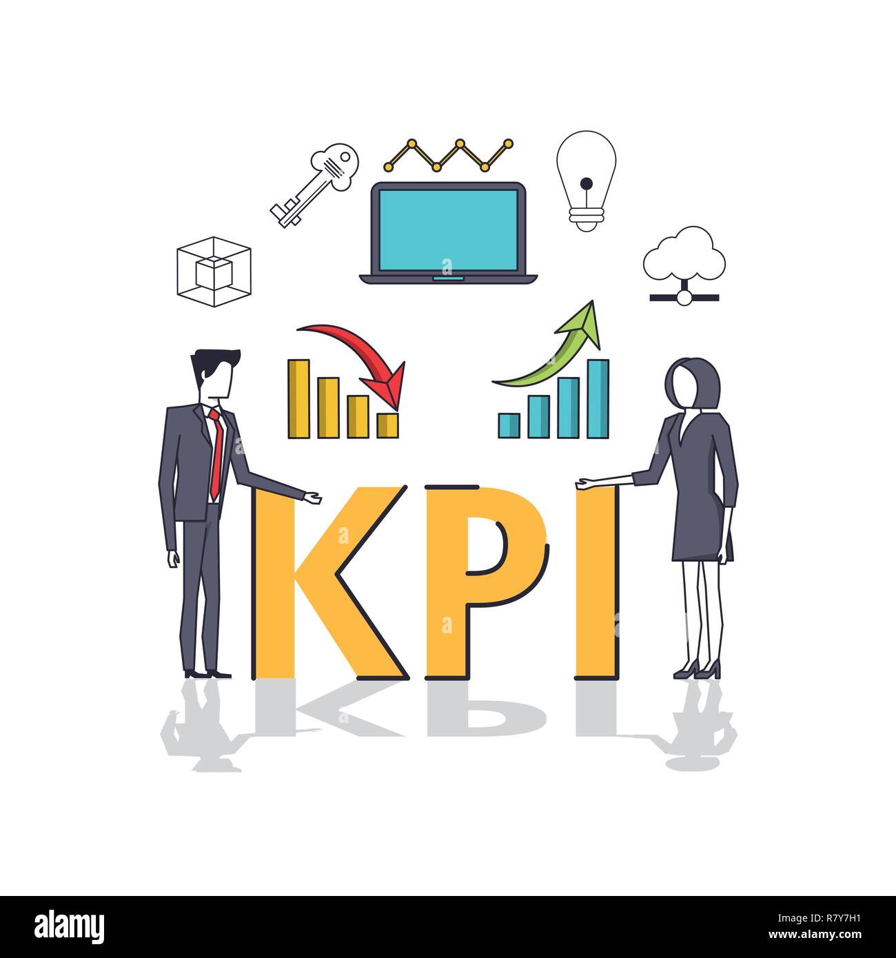 key performance indicator Stock Vector Image & Art - Alamy