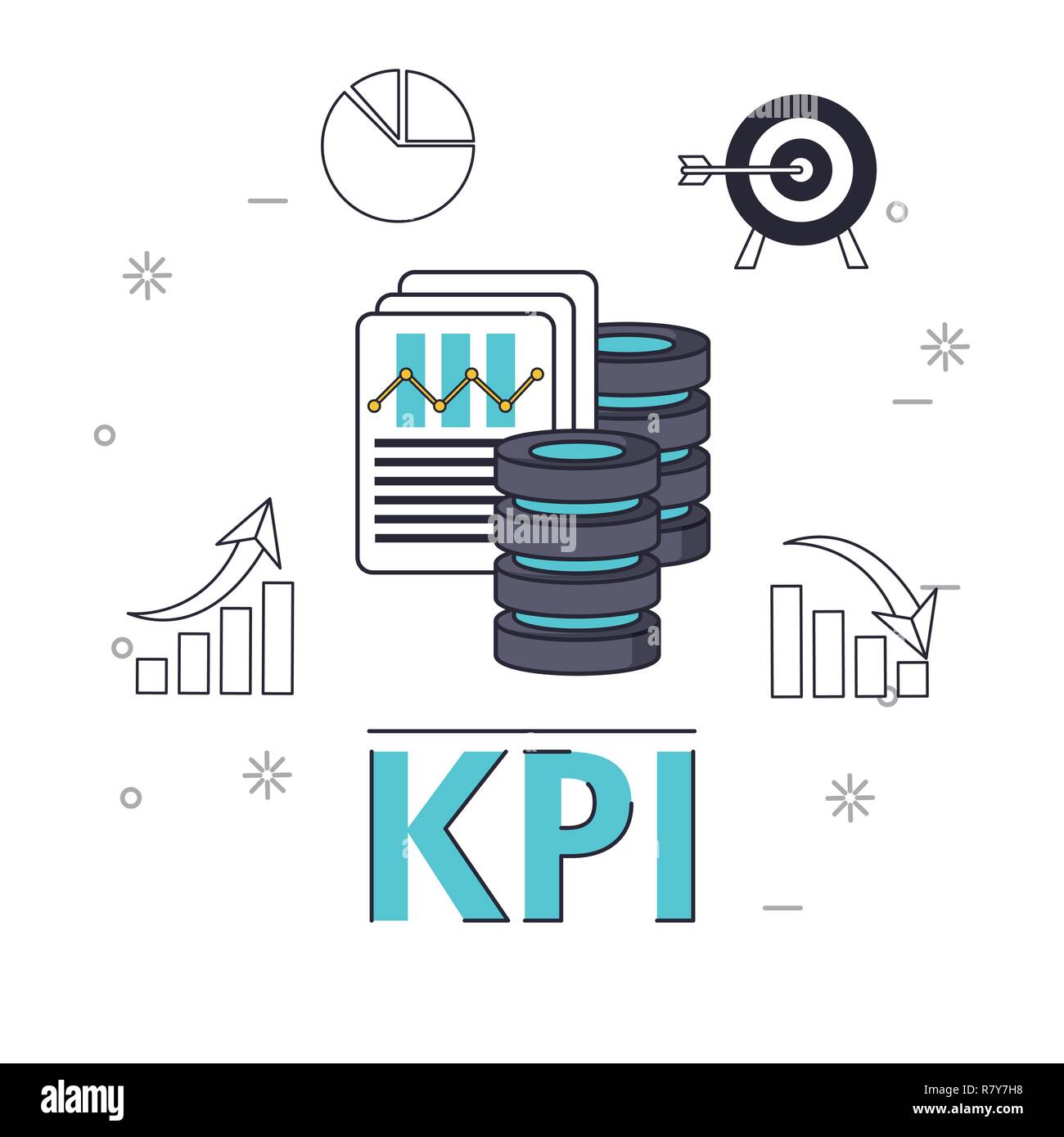 key performance indicator Stock Vector Image & Art - Alamy