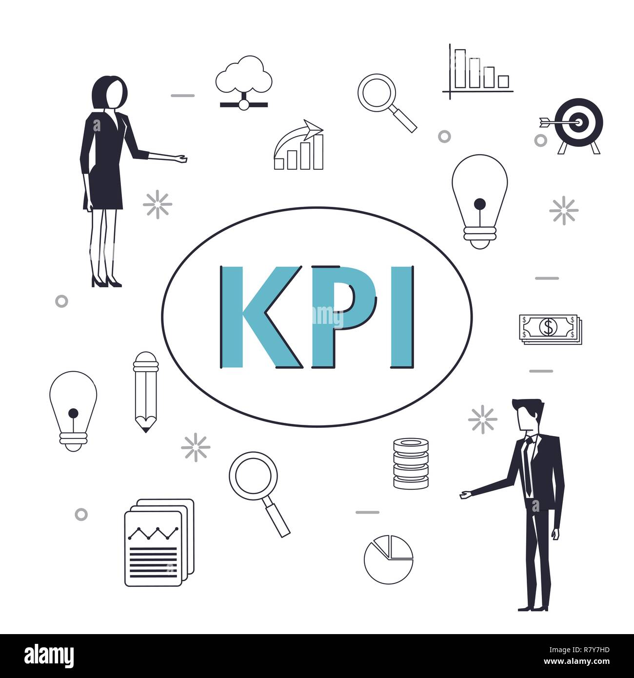 key performance indicator Stock Vector Image & Art - Alamy