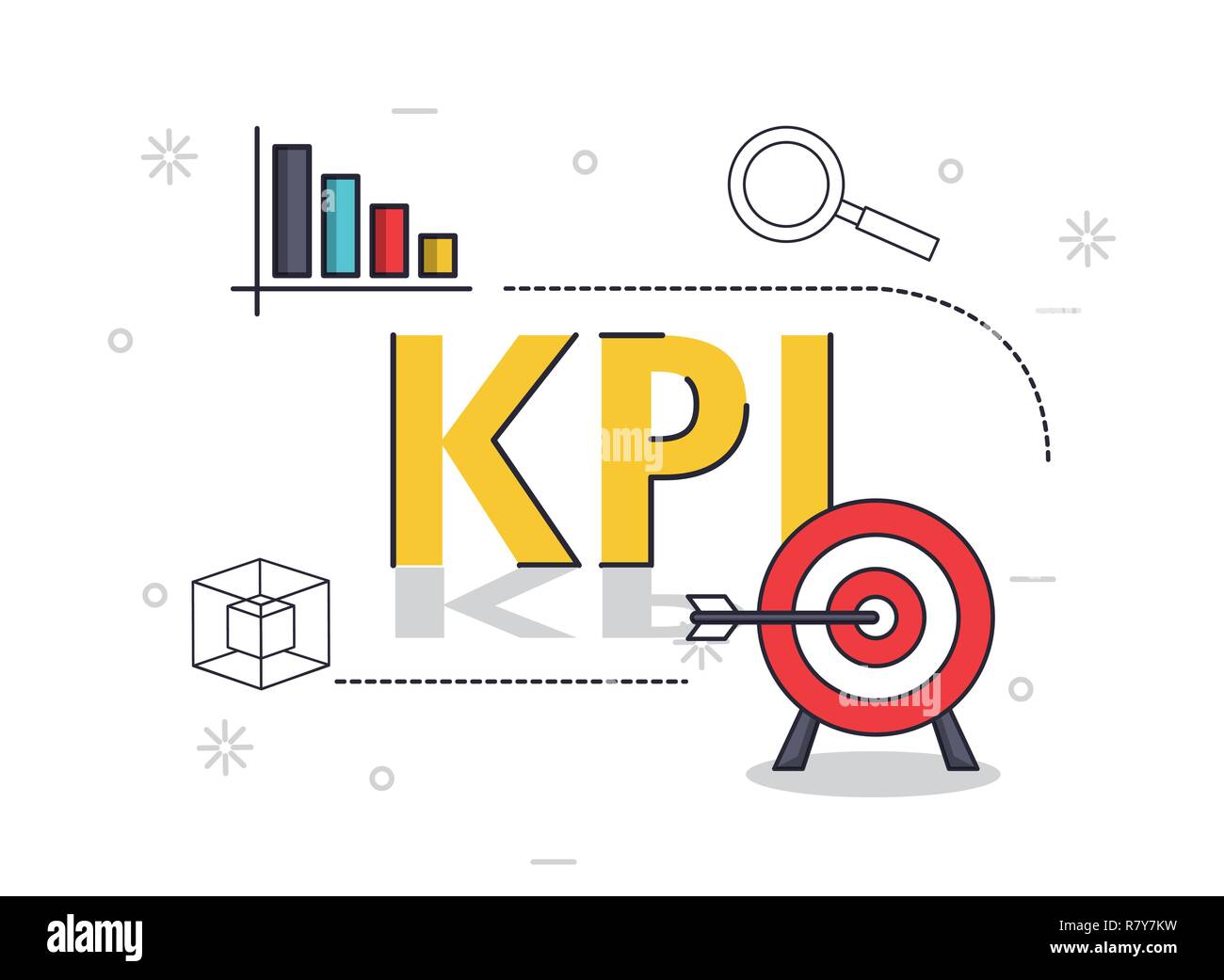 key performance indicator Stock Vector Image & Art - Alamy