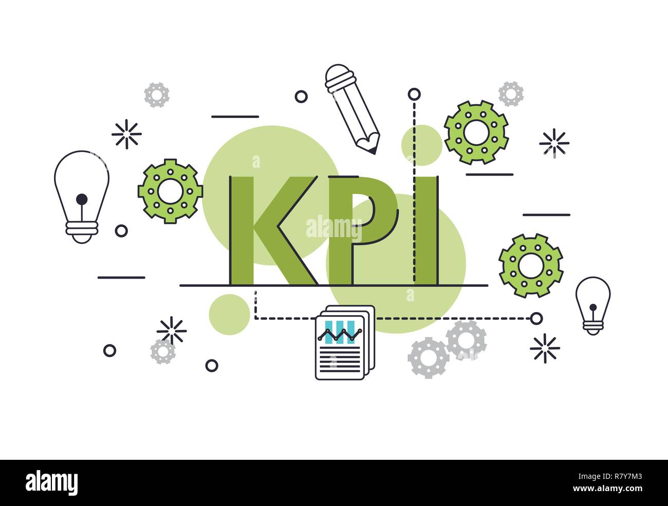 System performance metrics Stock Vector Images - Alamy