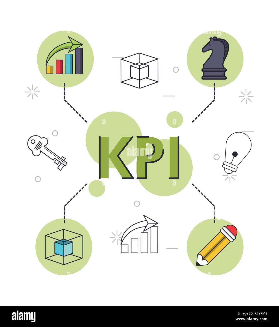 key performance indicator Stock Vector Image & Art - Alamy