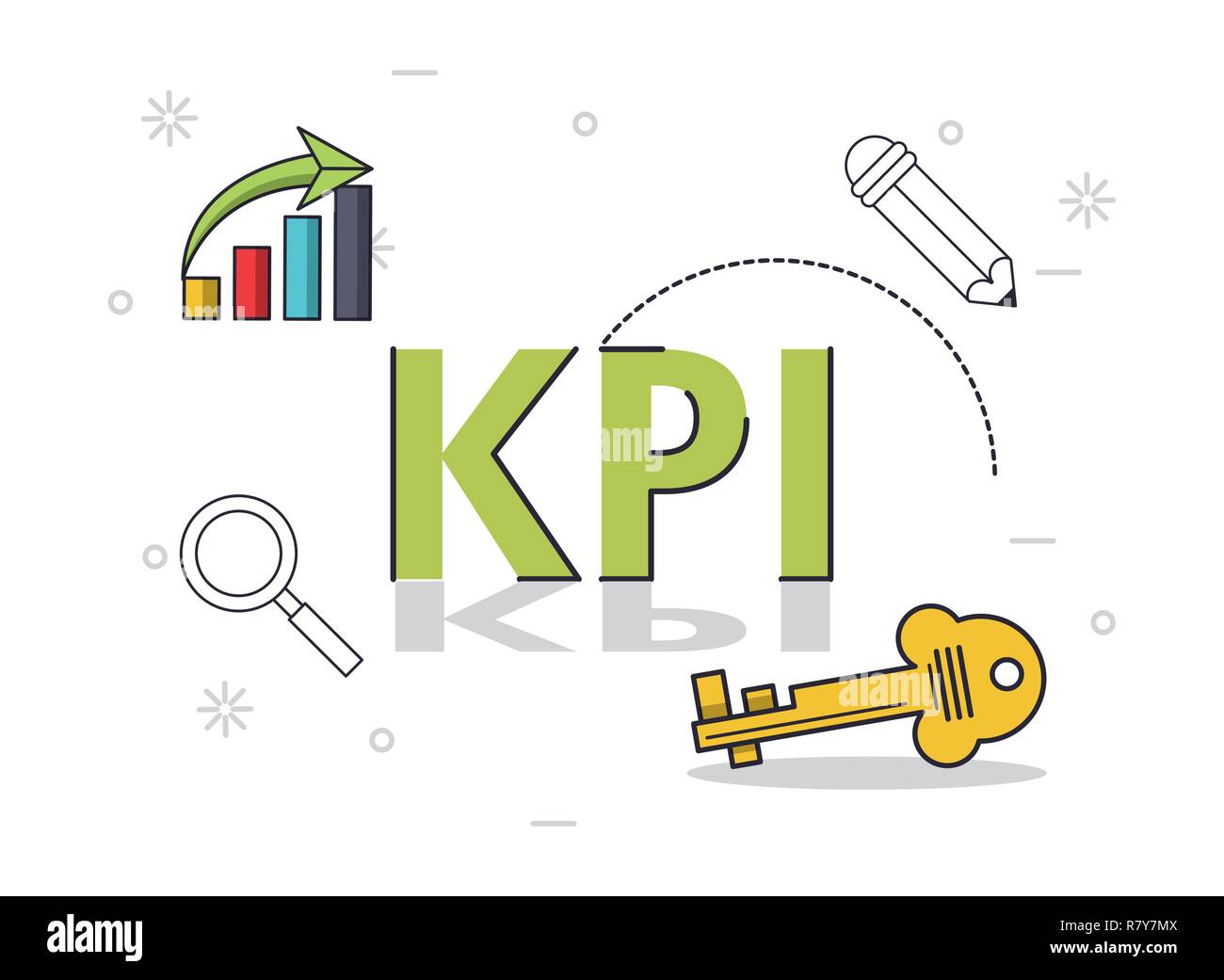 key performance indicator Stock Vector Image & Art - Alamy