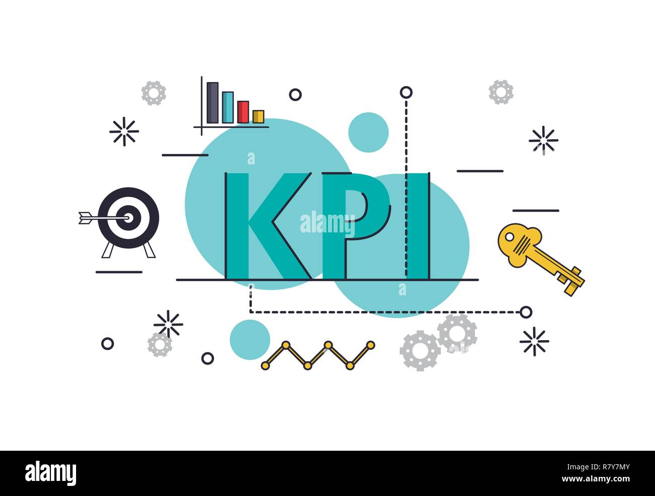key performance indicator Stock Vector Image & Art - Alamy