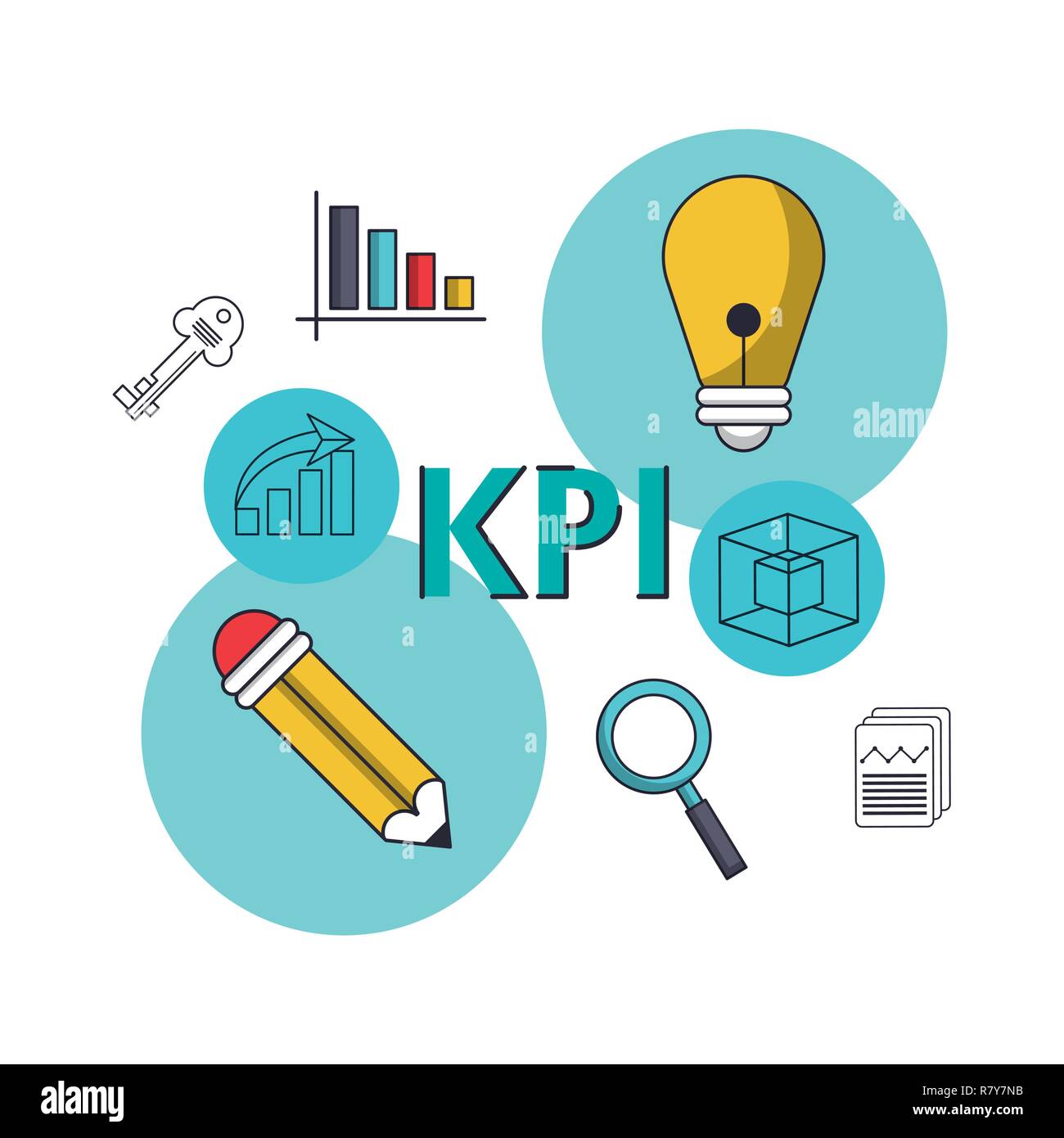 key performance indicator Stock Vector Image & Art - Alamy