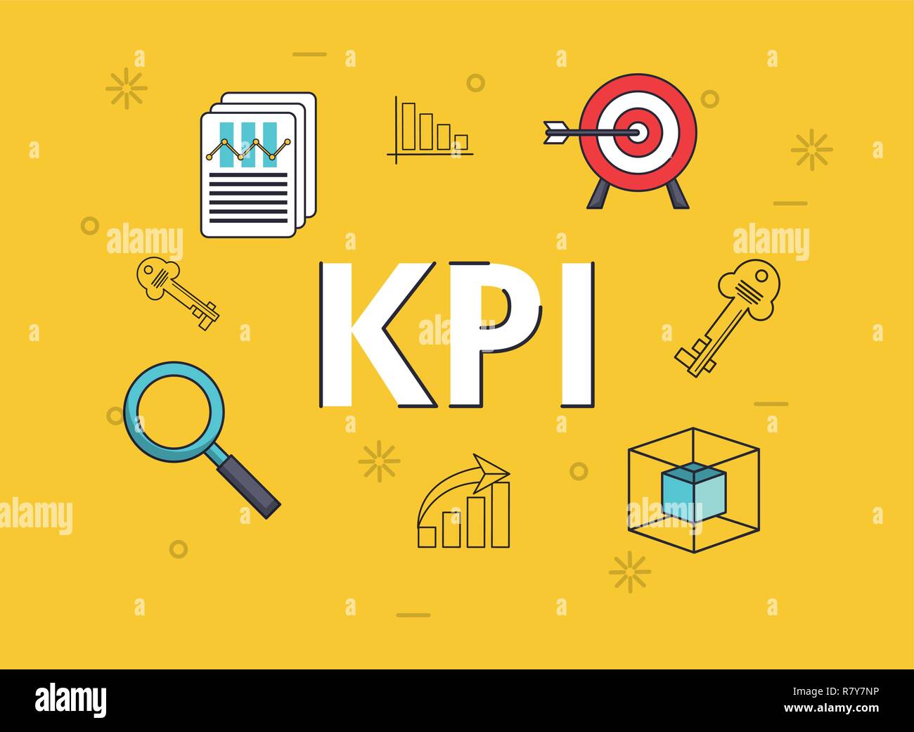 key performance indicator Stock Vector Image & Art - Alamy