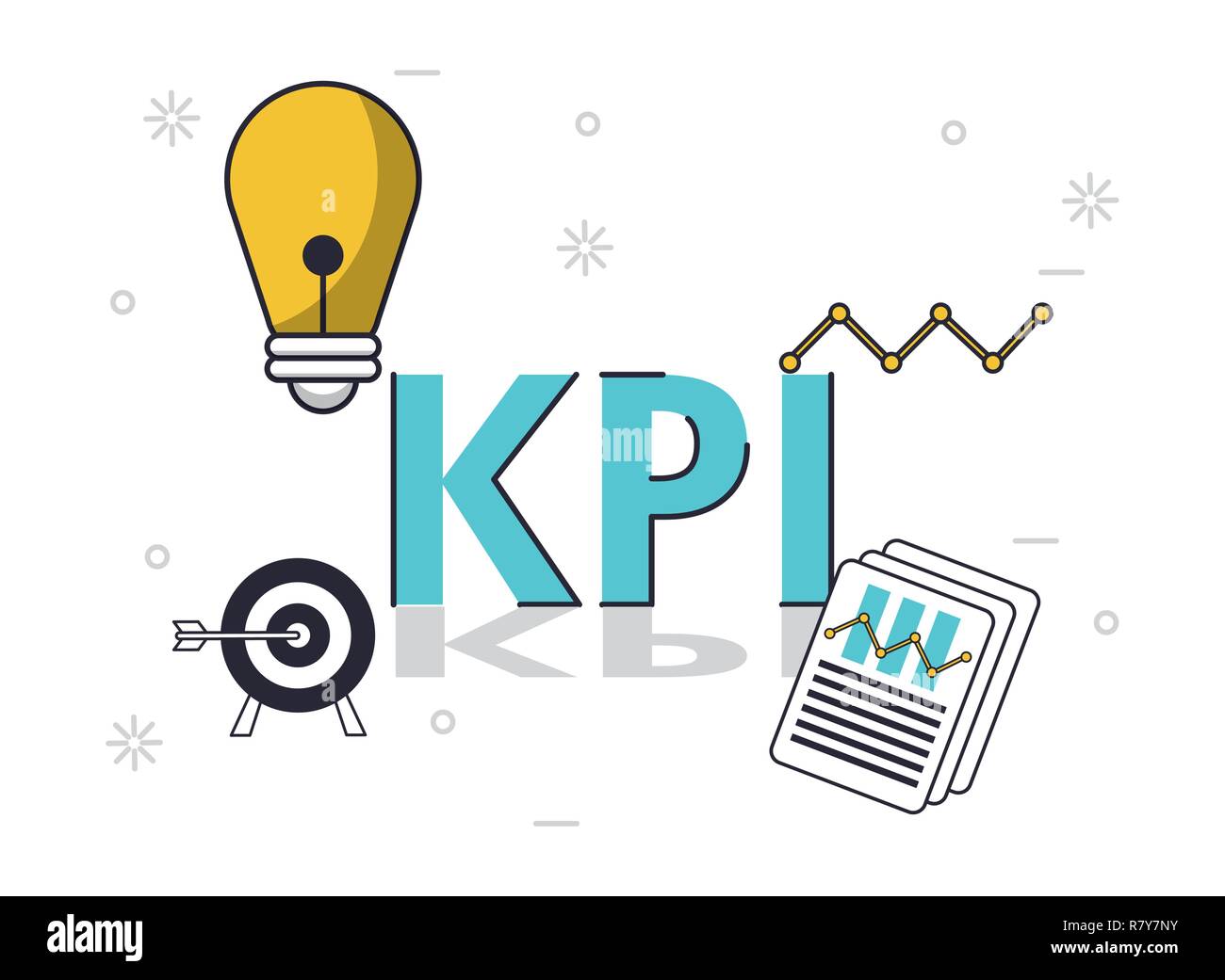key performance indicator Stock Vector Image & Art - Alamy
