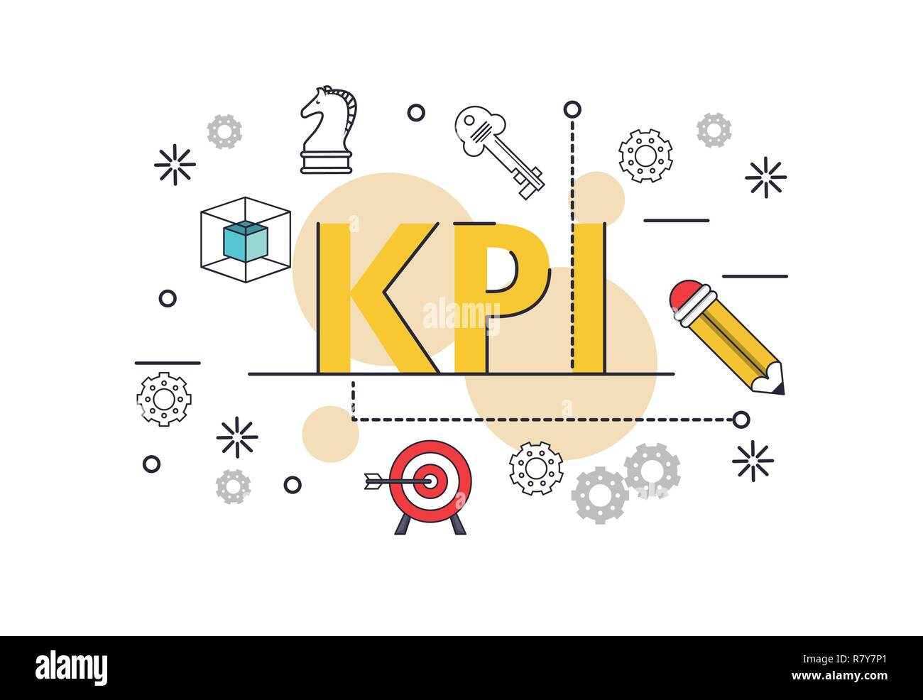 key performance indicator Stock Vector Image & Art - Alamy