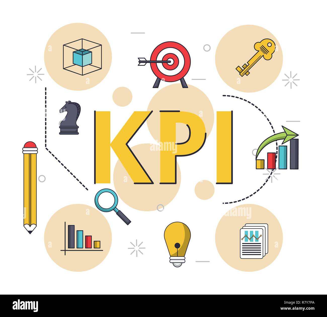 key performance indicator Stock Vector Image & Art - Alamy