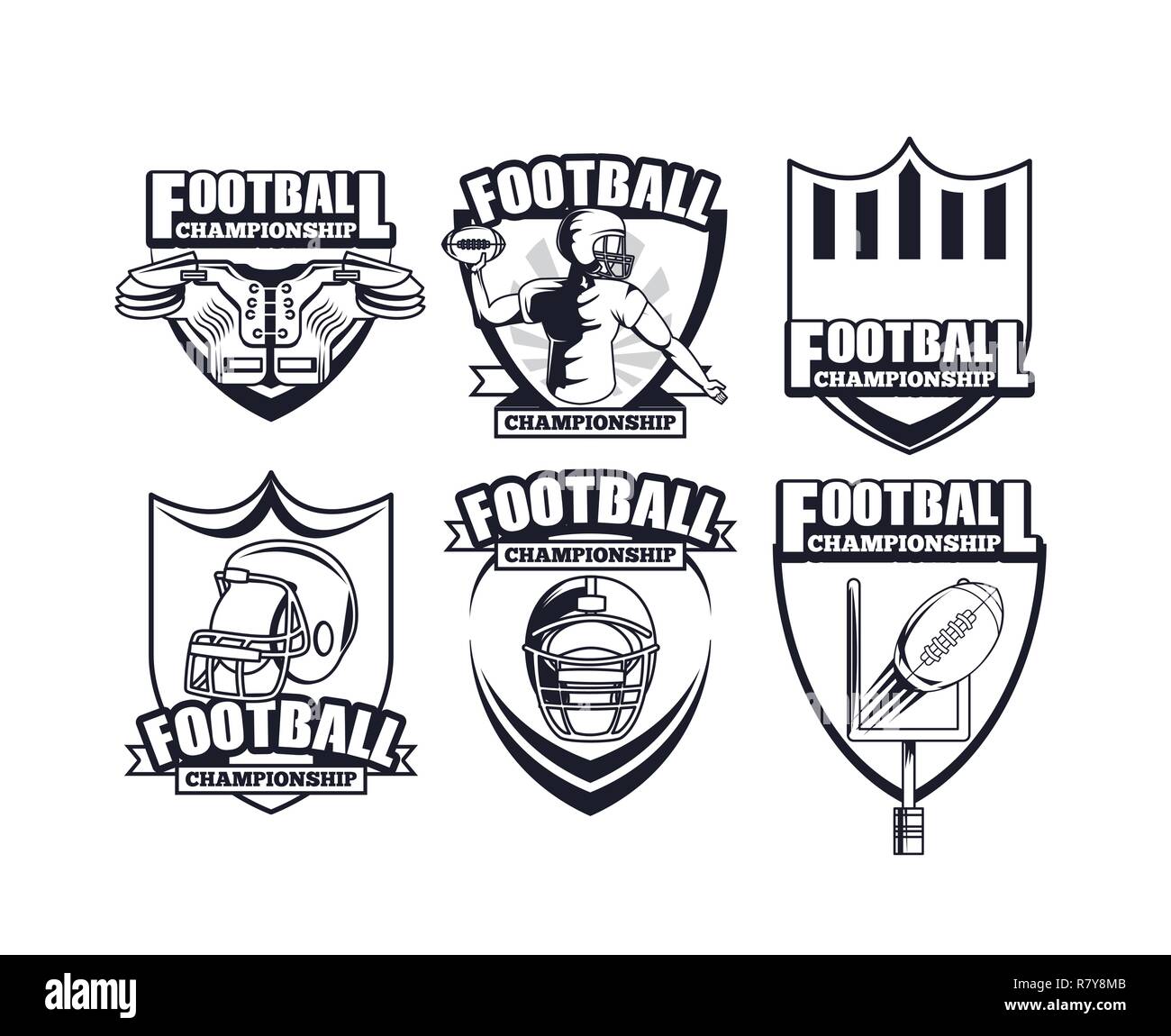 set of football championship Stock Vector Image & Art - Alamy