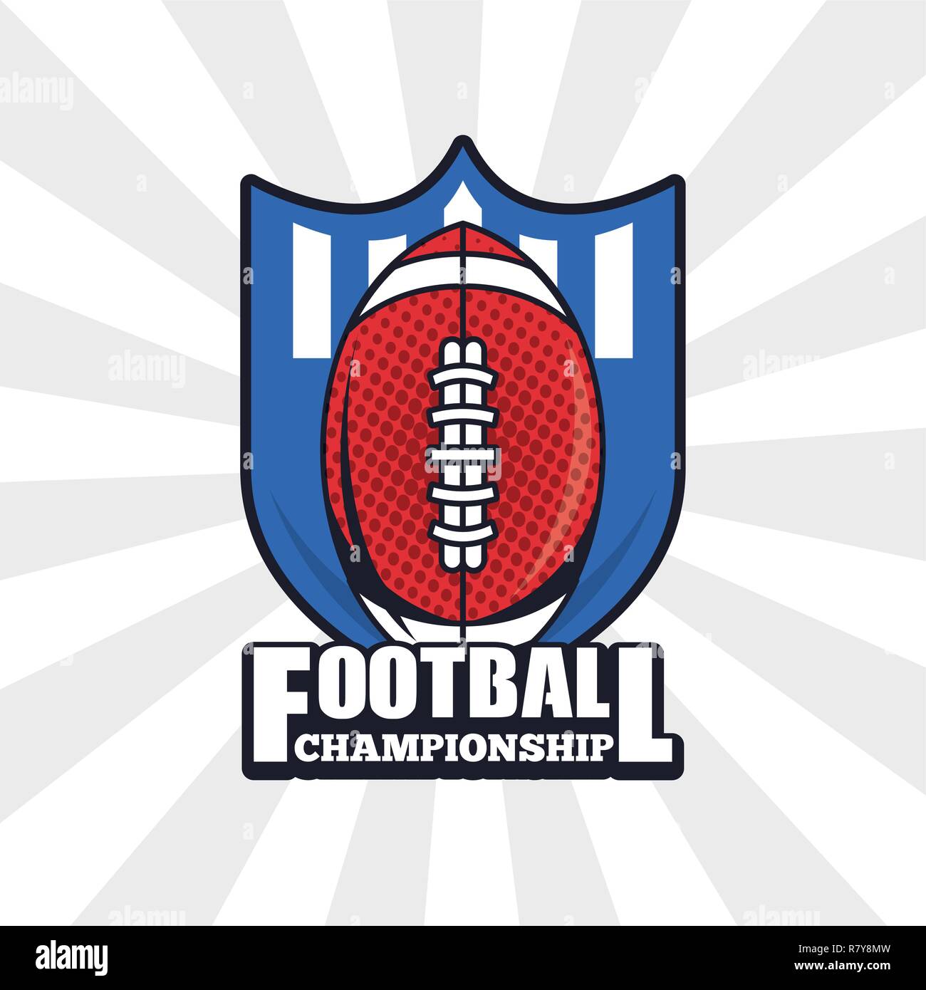 College football bowl logo Stock Vector Images - Alamy
