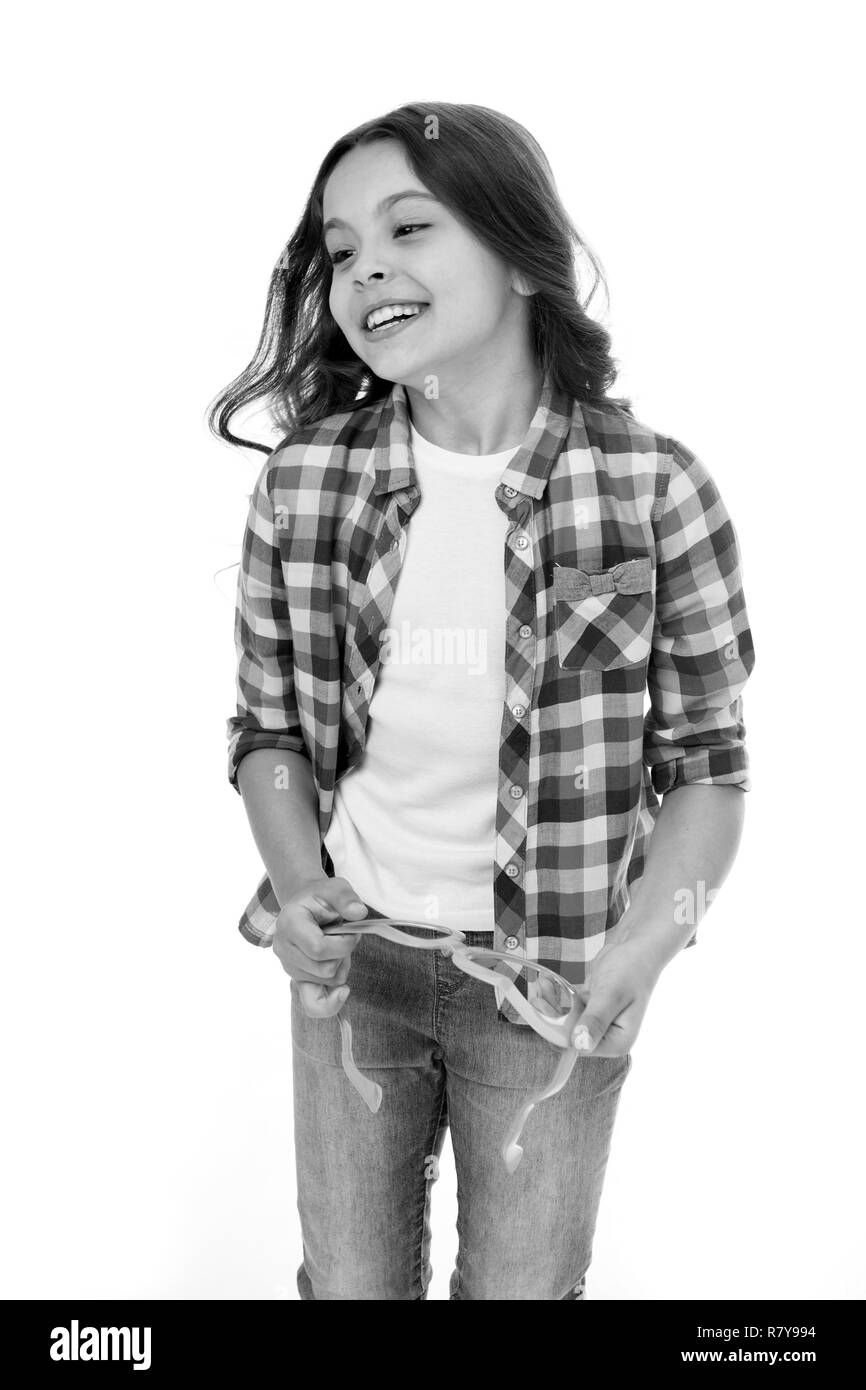 kid fashion. fashion for kid. happy kid isolated on white. fashion ...