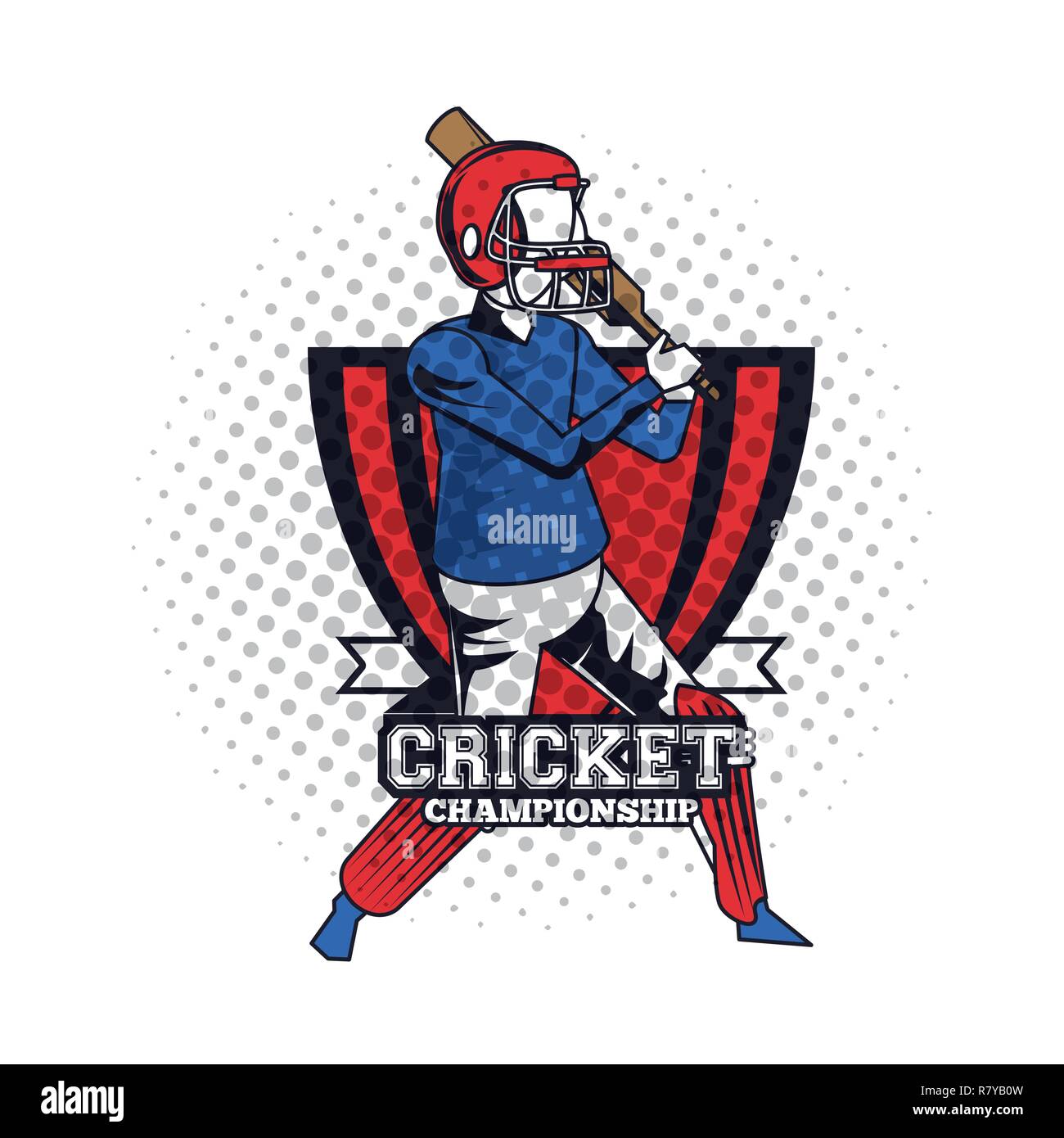 Cricket over Stock Vector Images - Alamy