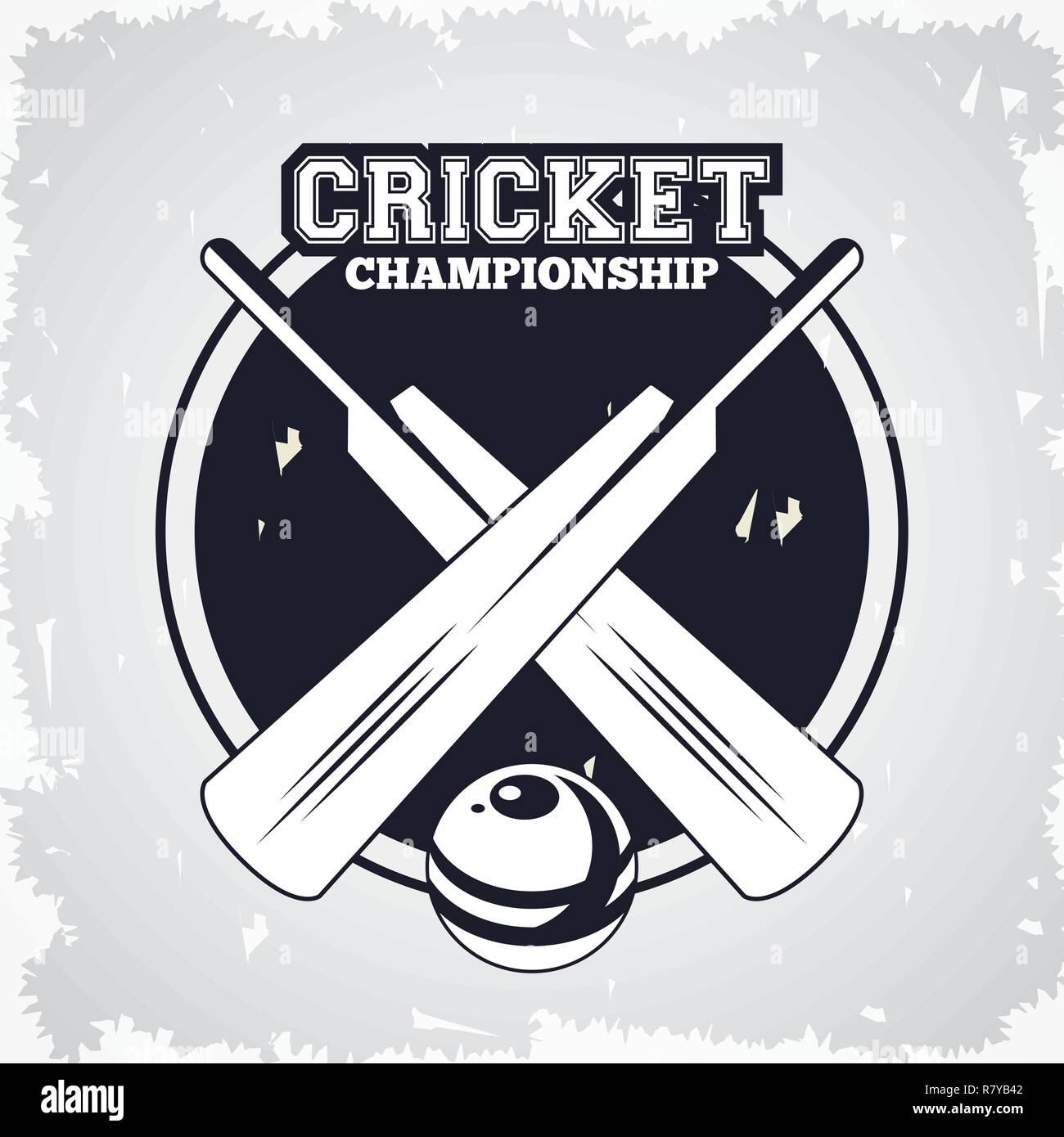 cricket player icon Stock Vector Image & Art - Alamy