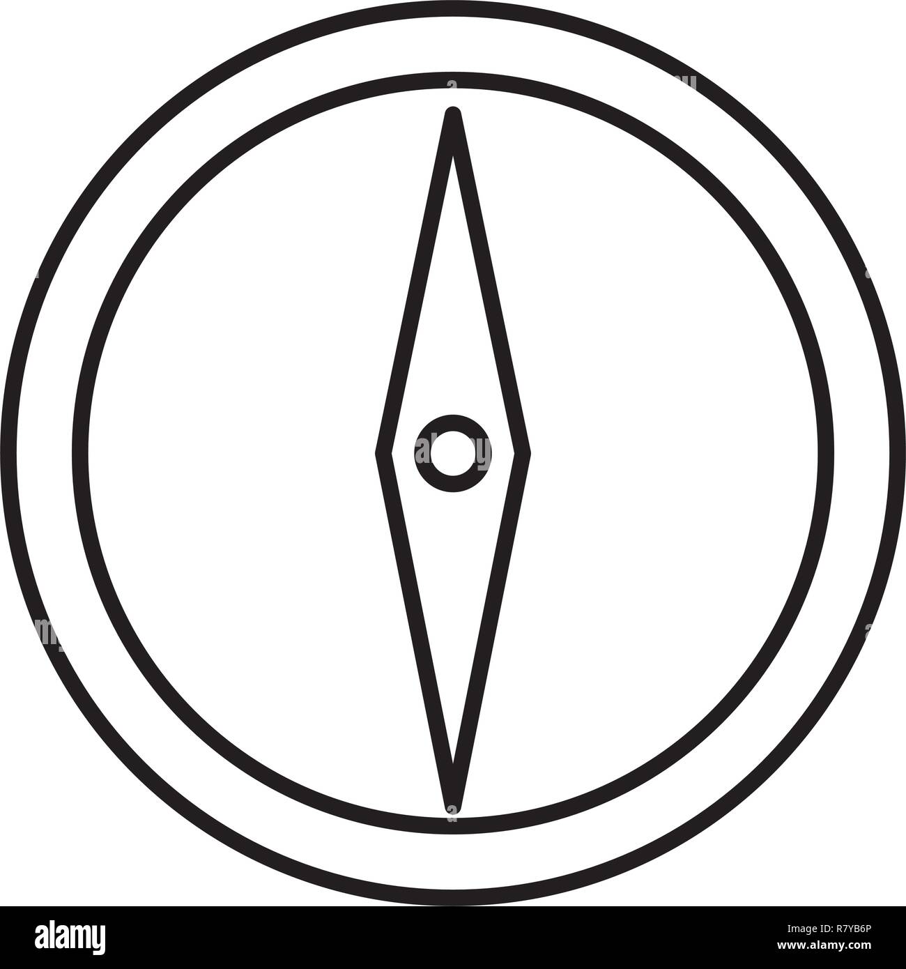 Navigating direction orientation compass Stock Vector Images - Alamy