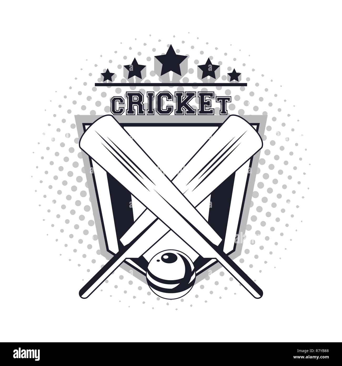 Cricket over Stock Vector Images - Alamy