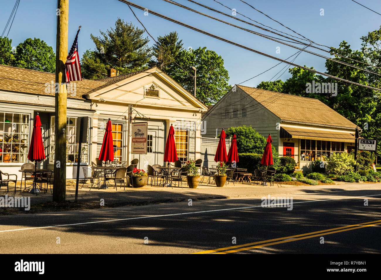 Main Street Kent, Connecticut, USA Stock Photo - Alamy