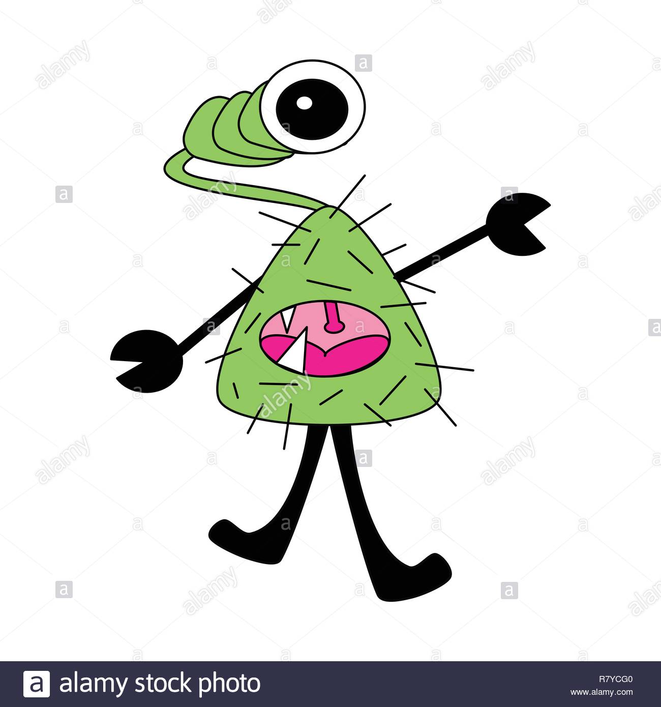 Monster Cartoon High Resolution Stock Photography and Images - Alamy
