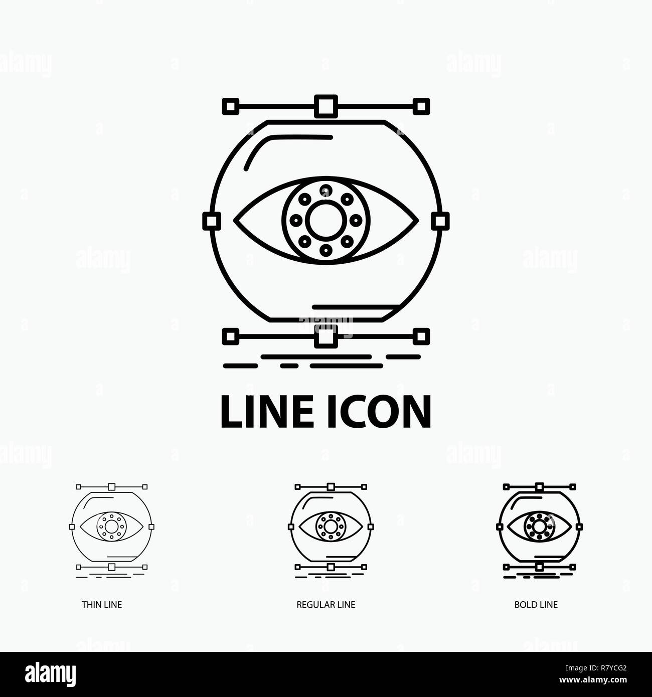 Woman visualize Stock Vector Images - Alamy