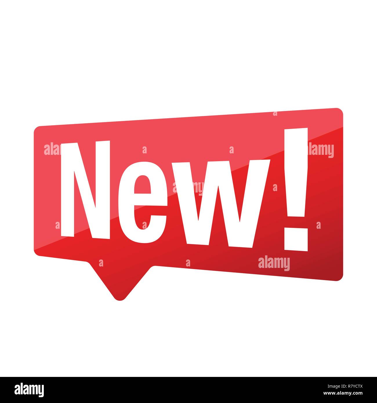 New badge Stock Vector Images - Alamy