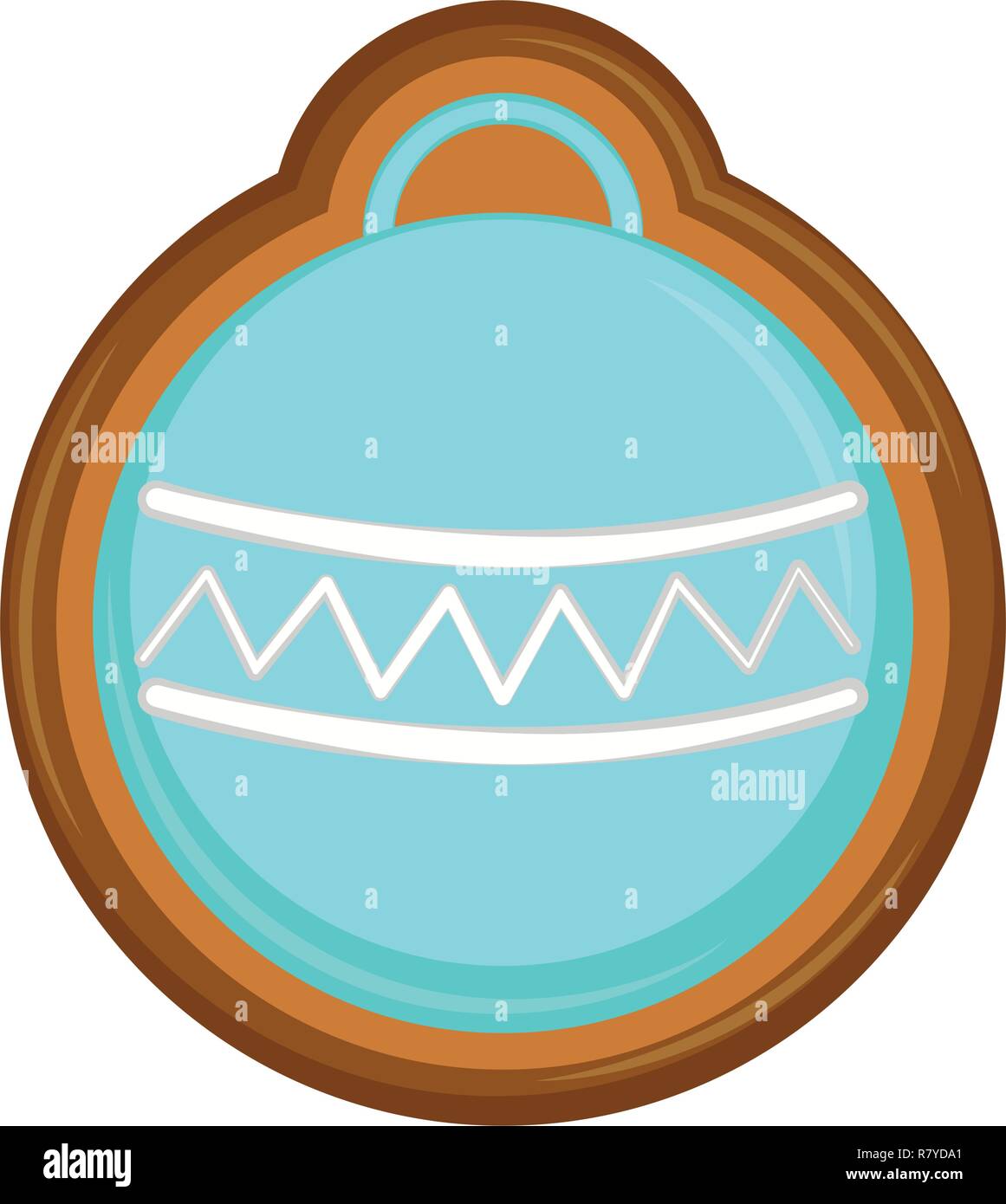 Christmas ball gingerbread Stock Vector Image & Art - Alamy
